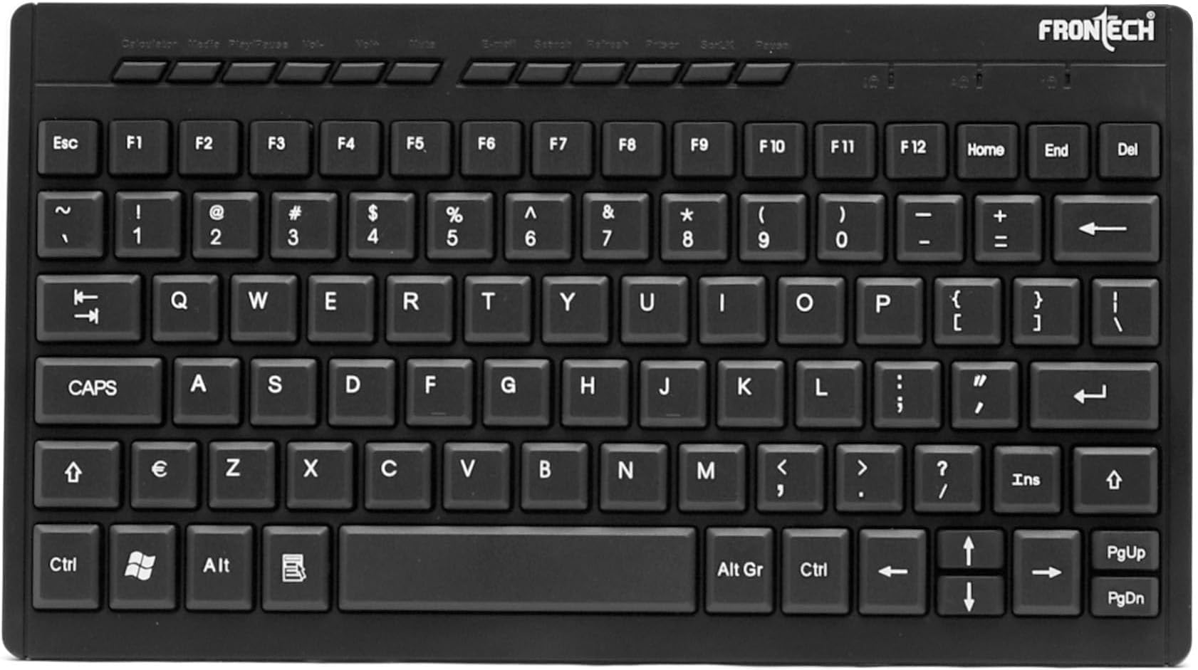 Amazon.in: Buy Quantum QHM7307 Mini Spill-Resistant USB Wired Slim ...