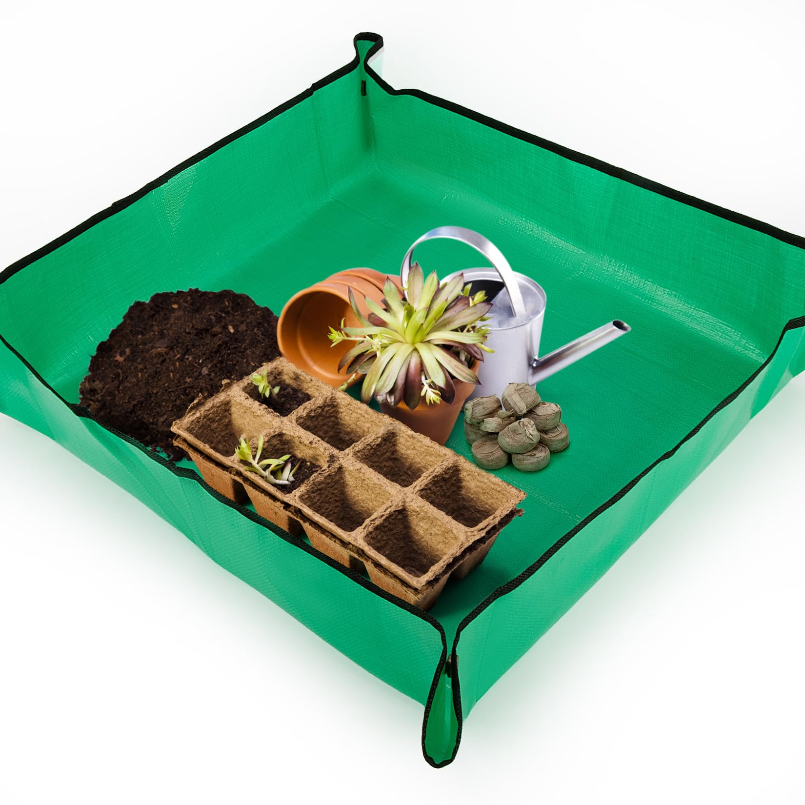 Amazon.com : 26"*26"Repotting Mat for Indoor Plants - MAQIHAN 1PC Plant ...