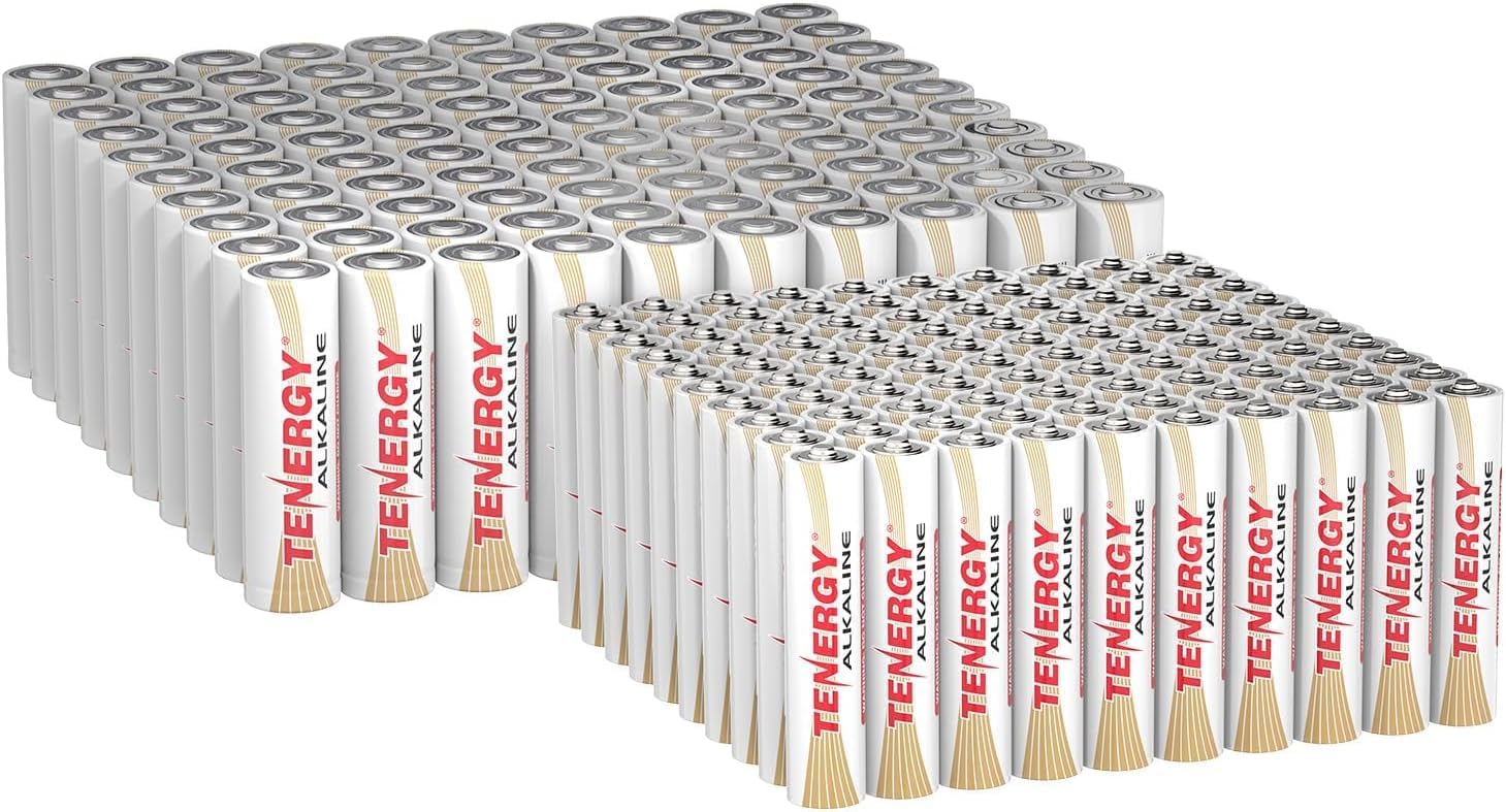 Amazon.com: DURNERGY AA and AAA Batteries Combo, 100 Pack, 50pcs Triple ...