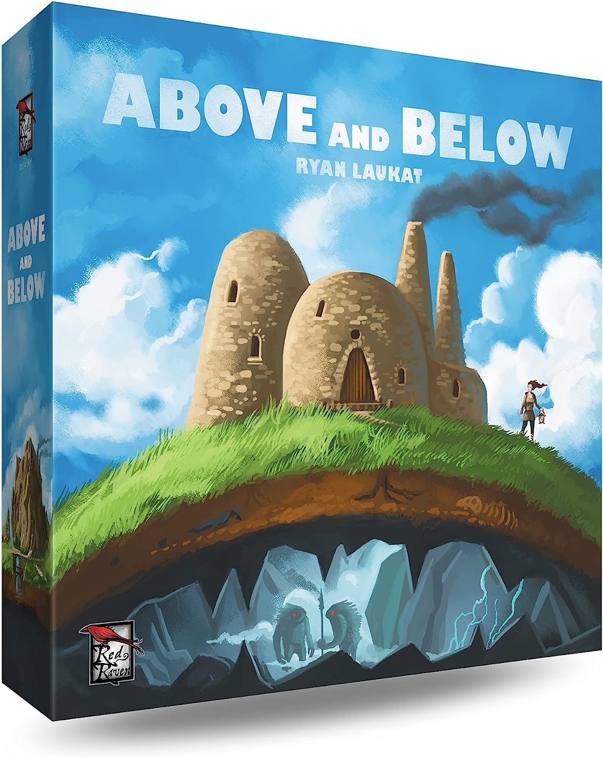 Amazon.com: Above and Below by Red Raven Games | Strategy Board Game ...