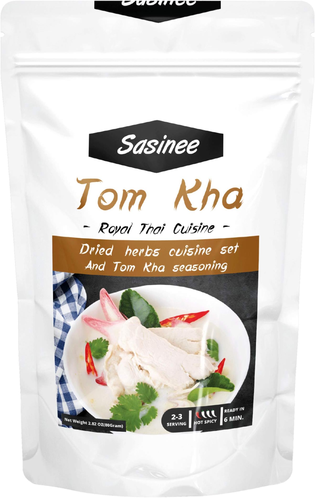 Amazon.com: A Taste of Thai Coconut Ginger Soup Base - 2oz Pack of 6 ...
