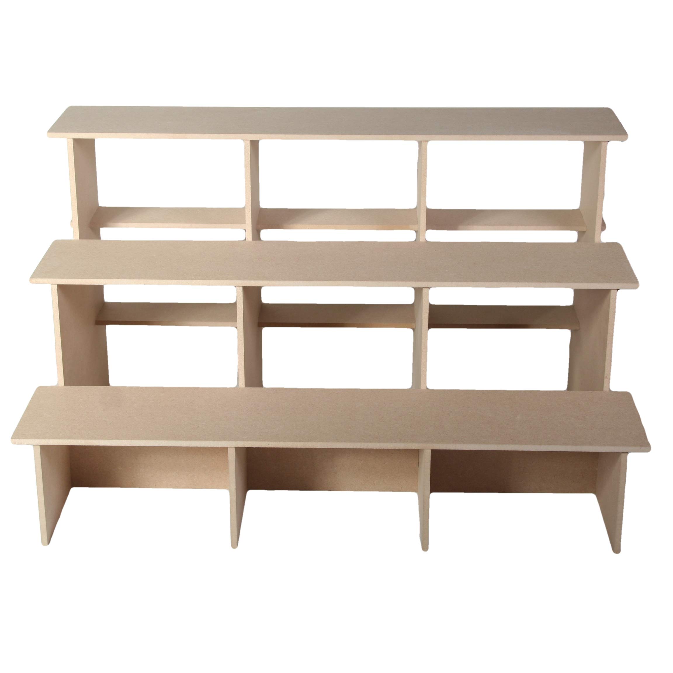 3 TIER DISPLAY STORAGE POS TABLE DISPLAY UNIT STAND FOR RETAIL COUNTER 3-tier-display-storage-pos-table-display-unit-stand-for-retail-counter