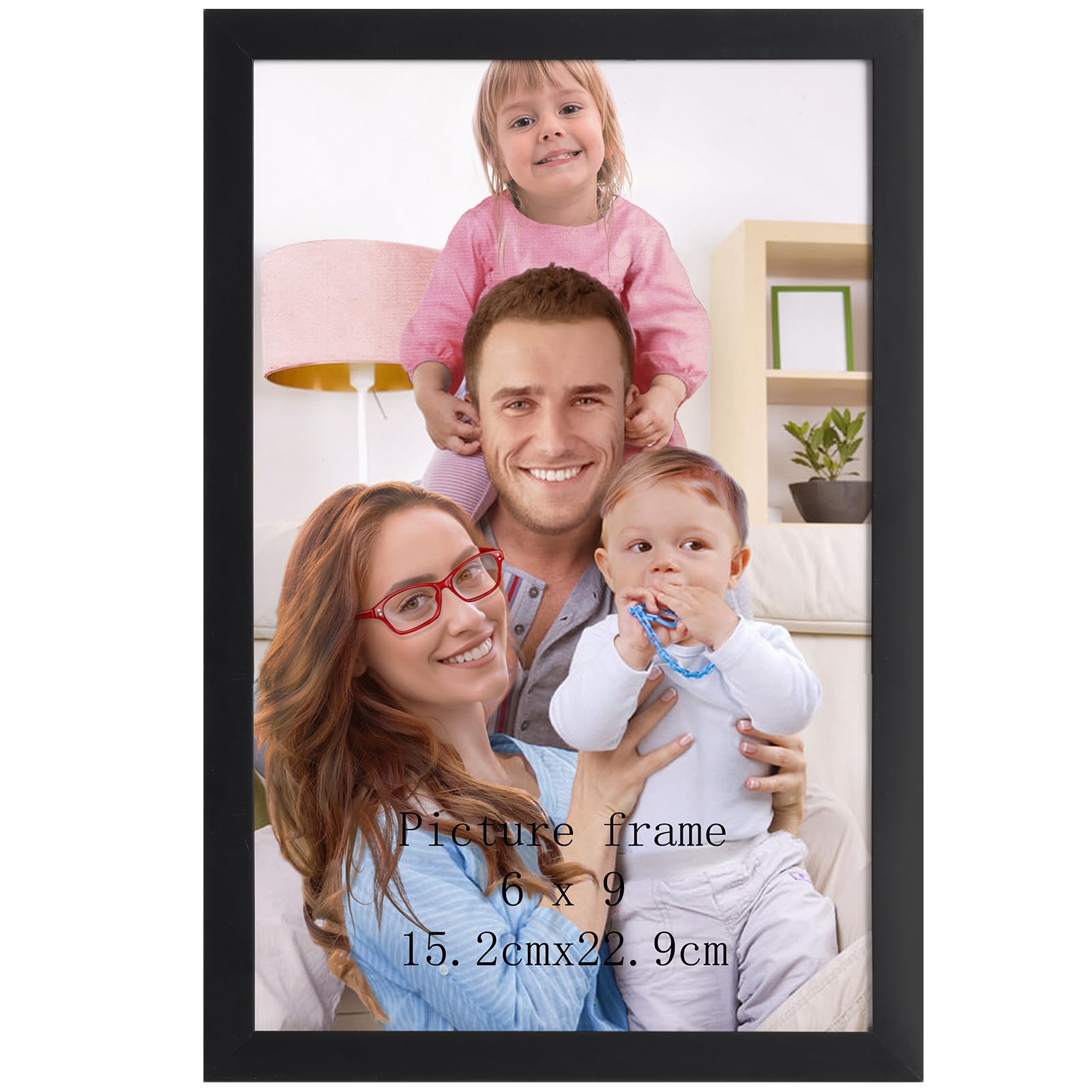 Amazon.com - Giftgarden 6x9 Picture Frame Black, 6 by 9 Thin Photo ...