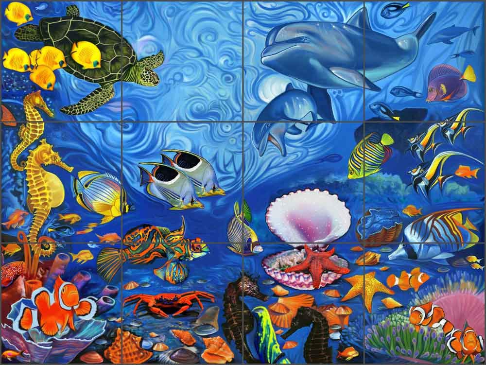 Ceramic Tile Fish