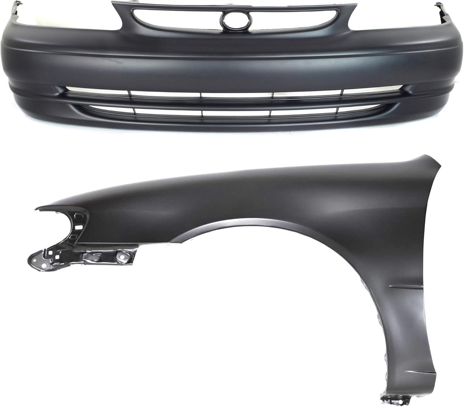 Amazon.com: Garage-Pro Bumper Cover SET Compatible with 1998-2000 ...