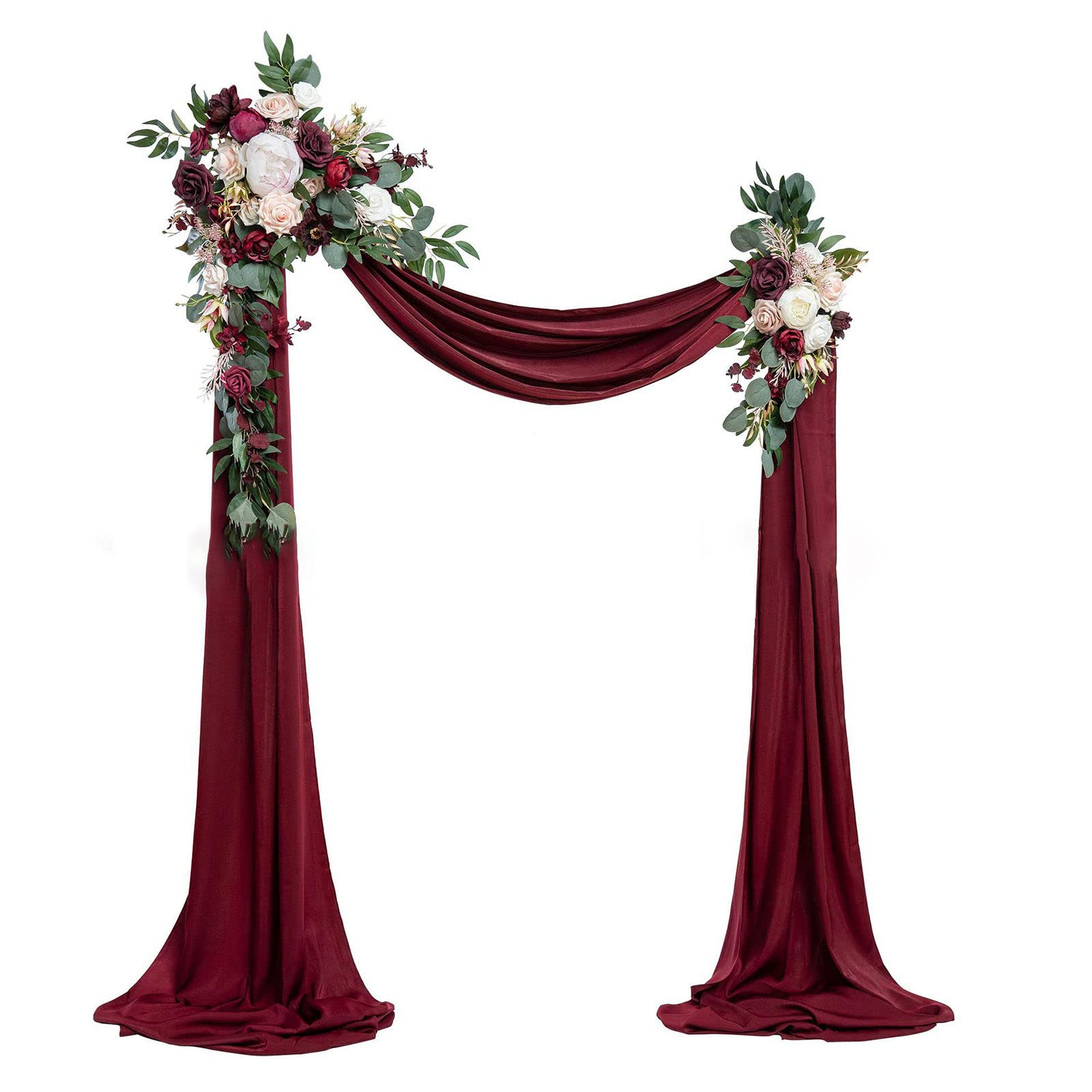 Wedding Arch Flowers Kit (Pack of 3) - 2Pcs Boho Arbor Floral ...
