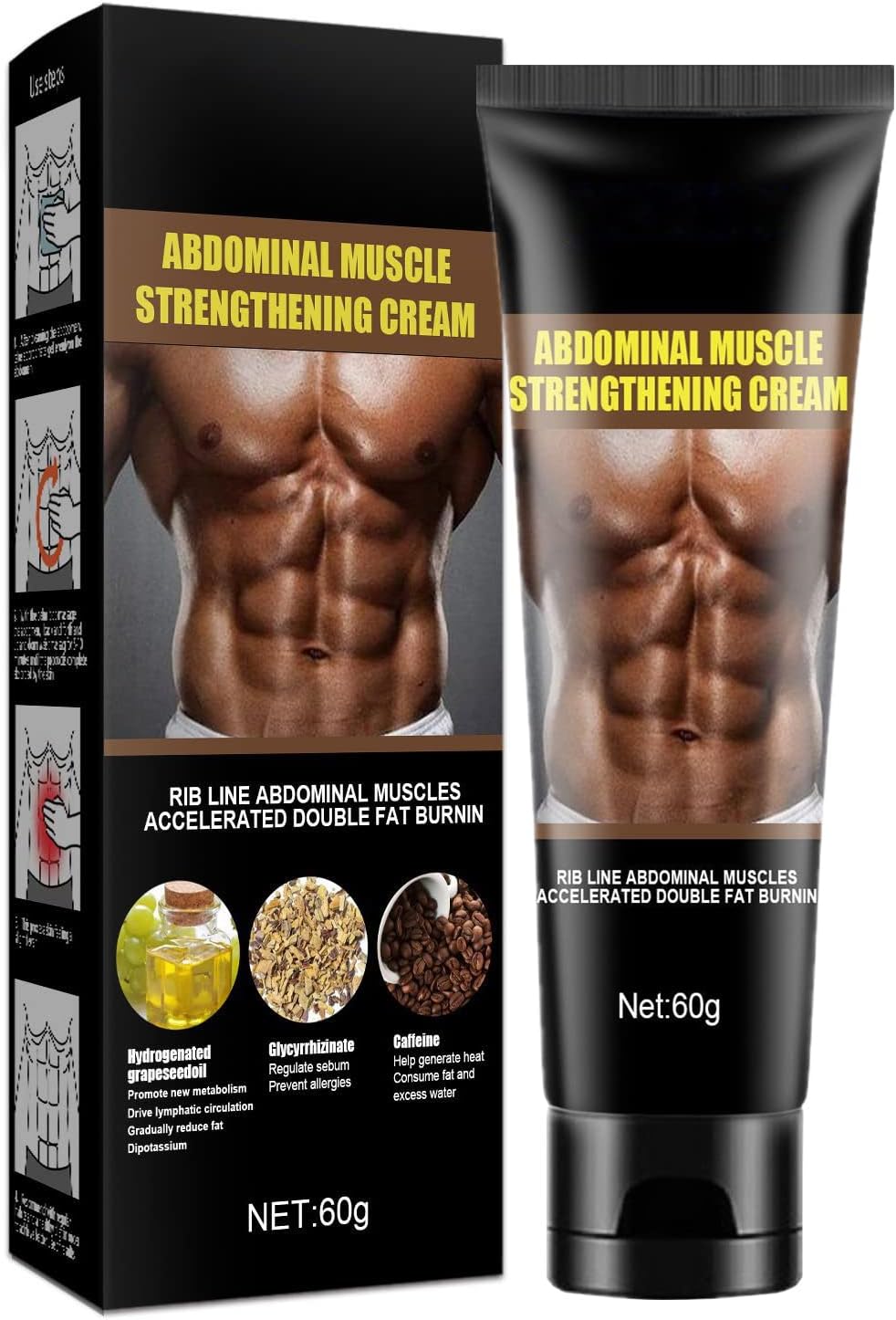 Amazon.com : Abdominal Sculpting Cream, Fat Burning & Anti Cellulite ...