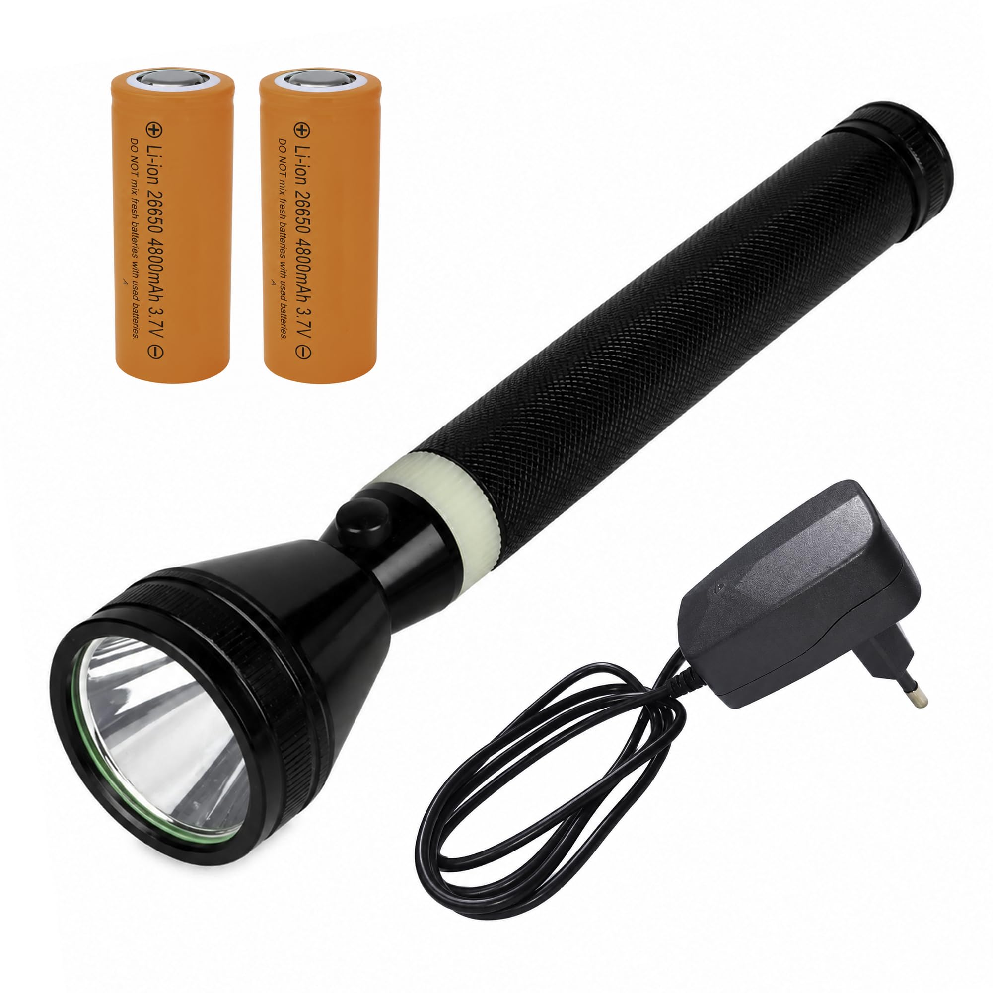 Long range rechargeable led torch with latest price in india with ...