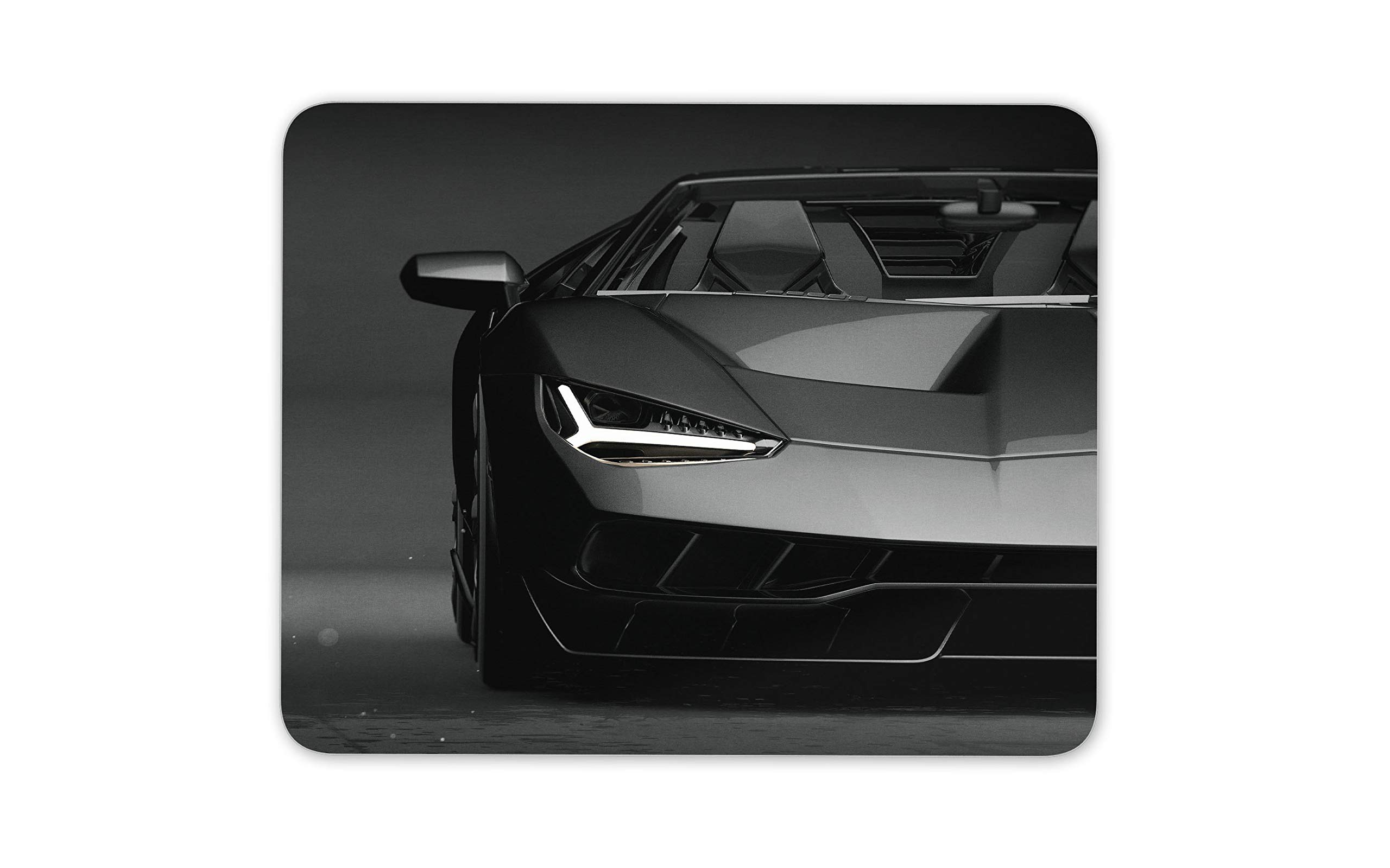 Destination Vinyl Ltd Black Super Car Mouse Mat Pad - Sports Vehicle ...