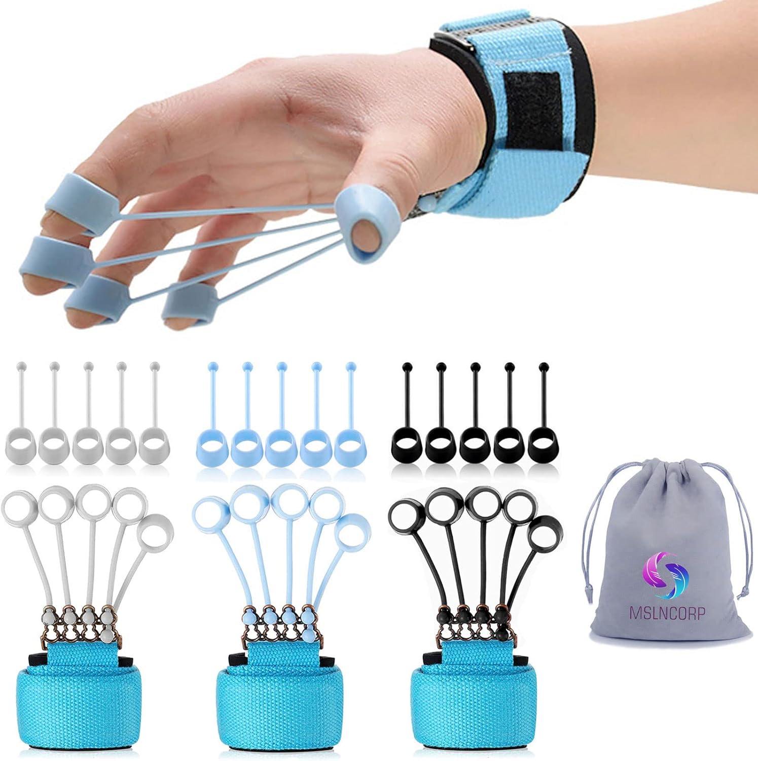 Hand TrainingsgeräT Finger Extensor Exerciser HandgriffverstäRker ...