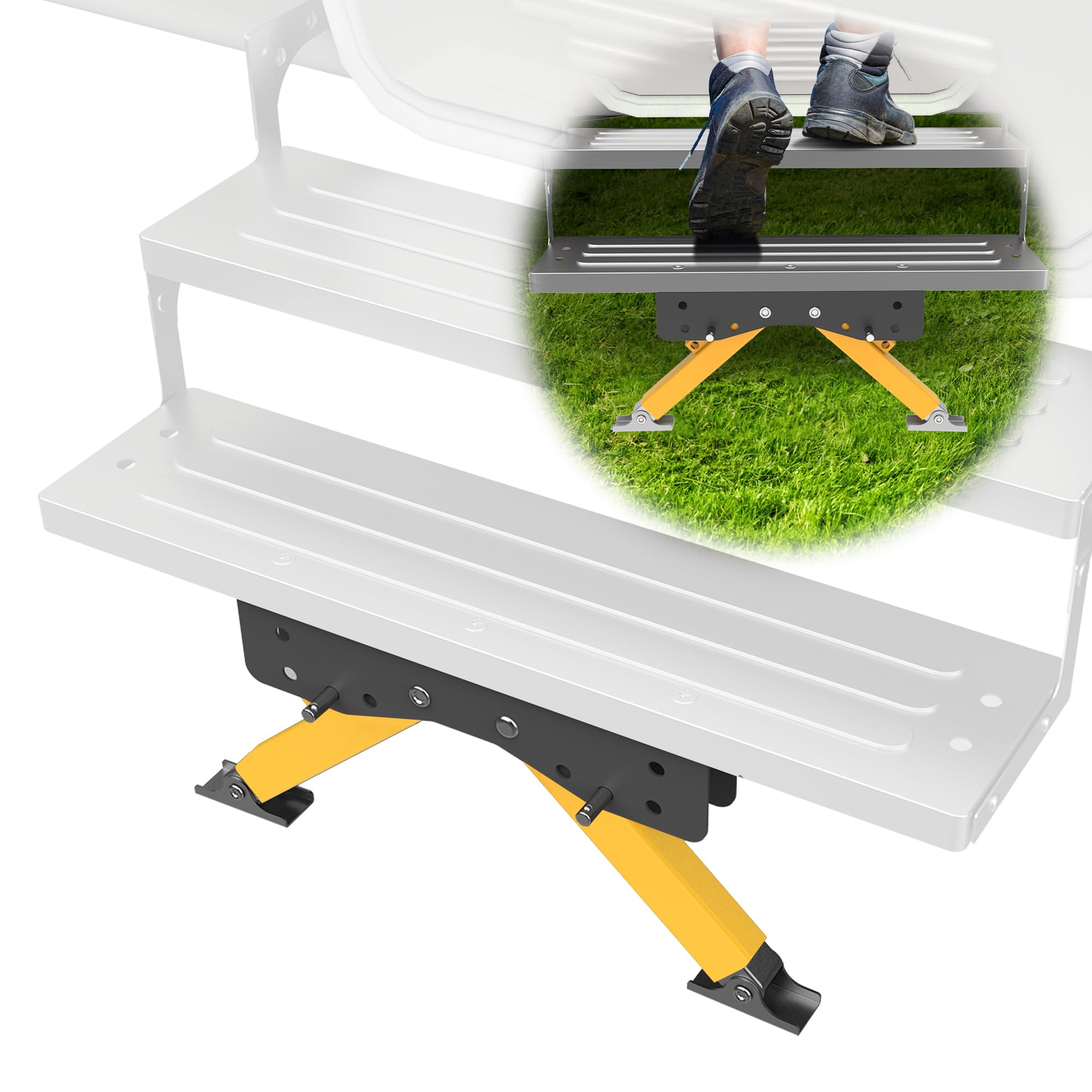 Amazon.com: Marudina RV Step Stabilizer Kit,RV Step Support stabilizer ...