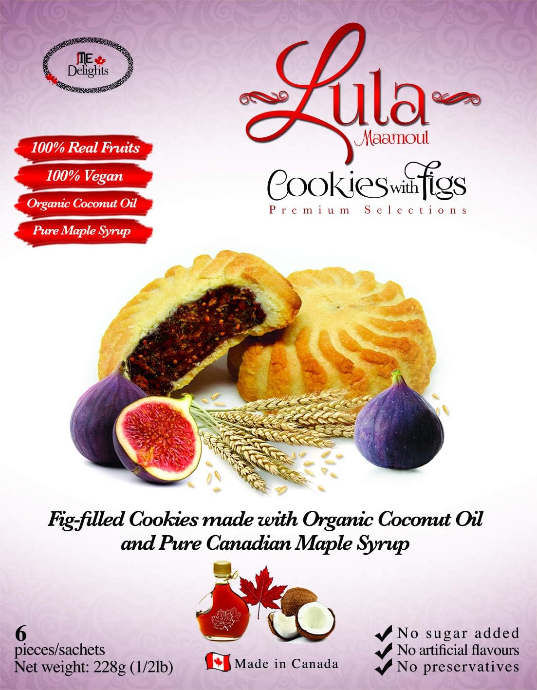 Lula Cookies (Fig) : Amazon.ca: Grocery & Gourmet Food