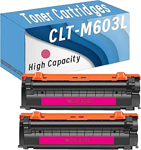 Amazon.com: CLT-K603L Toner Cartridge High Yield ,for Samsung CLT-K603L CLT-C603L CLT-Y603L CLT ...