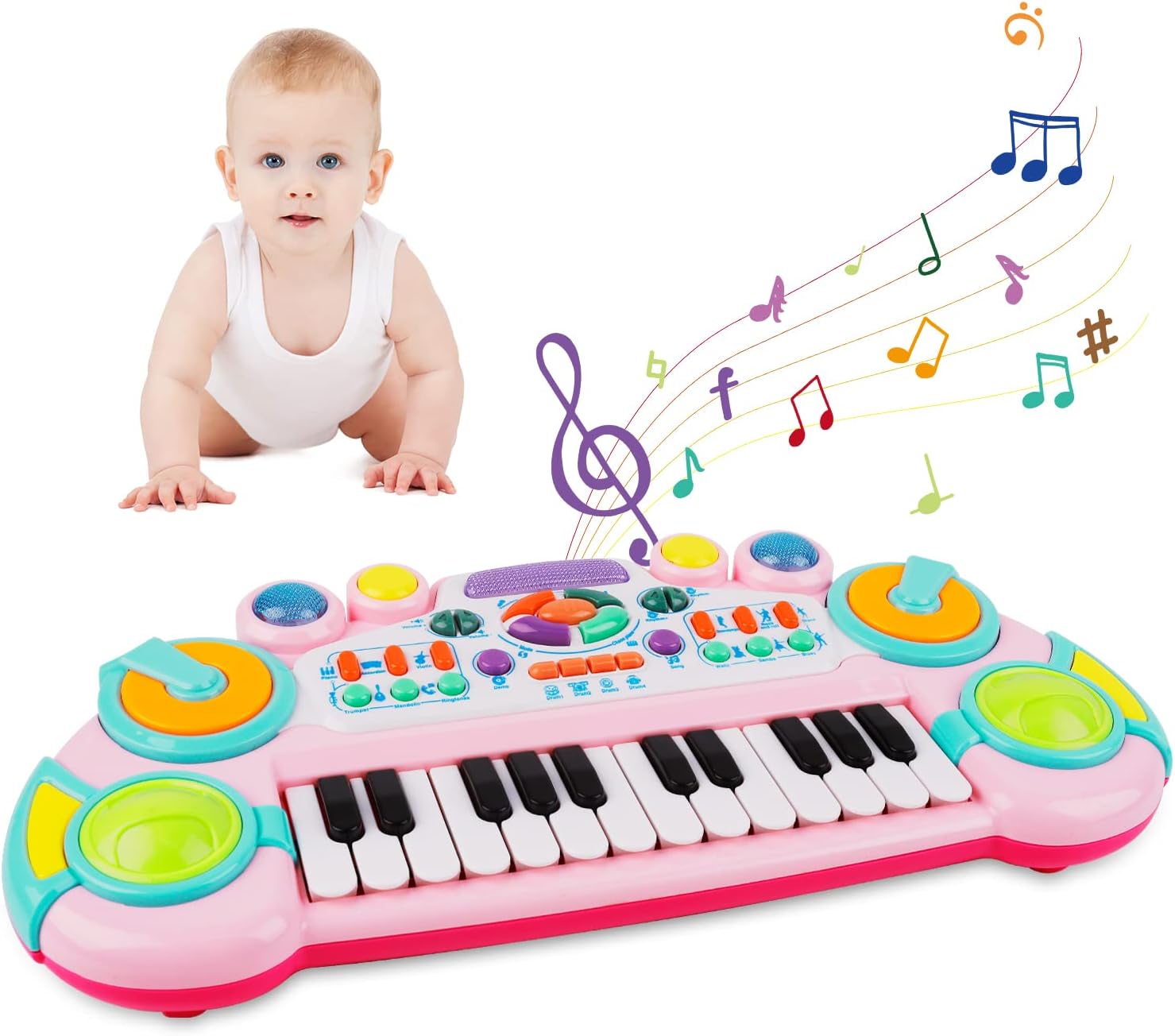 Amazon M SANMERSEN Toddler Musical Toy 12 To 18 Months Baby 