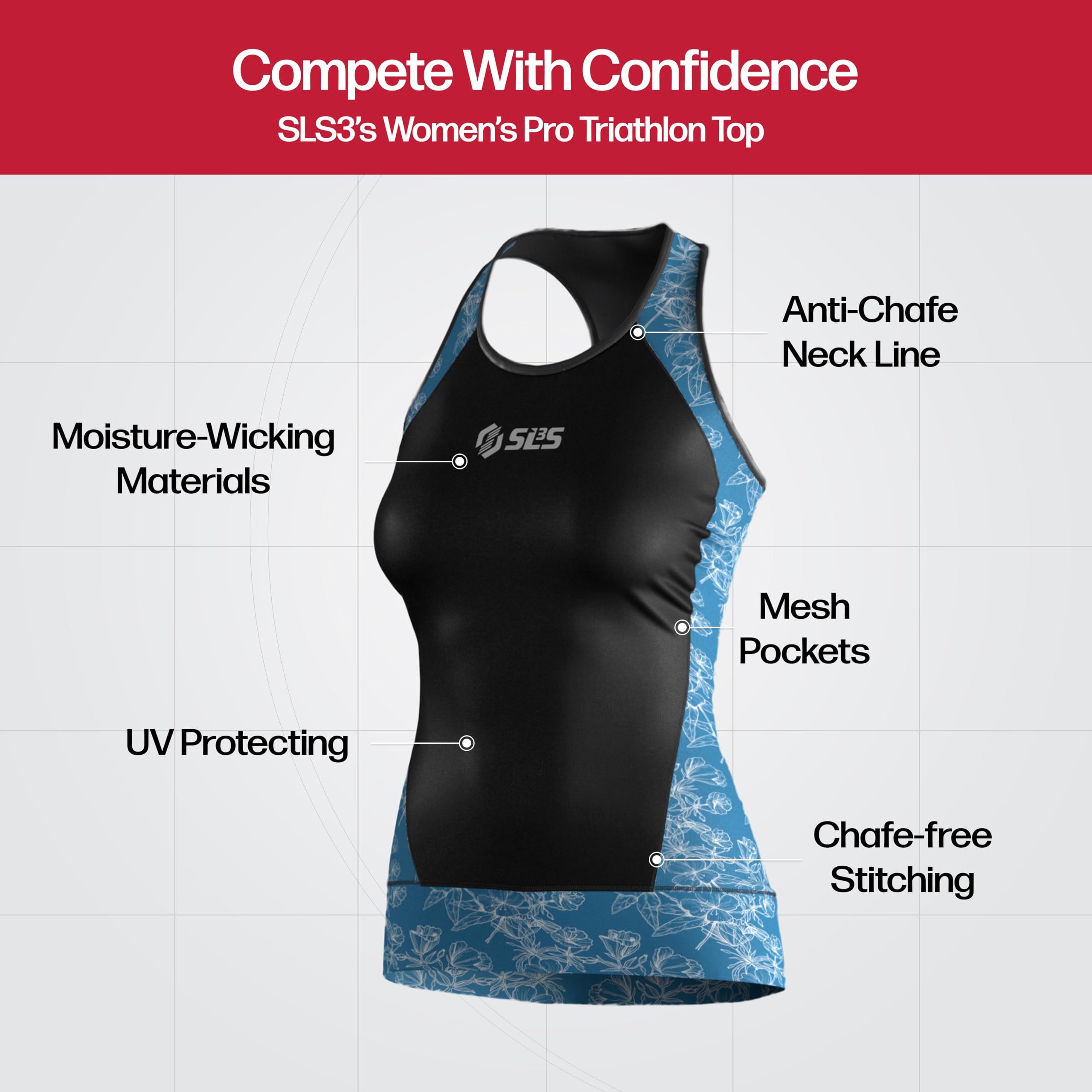 Snapklik.com : SLS3 Triathlon Top Women - Sleeveless Tri Top Women ...