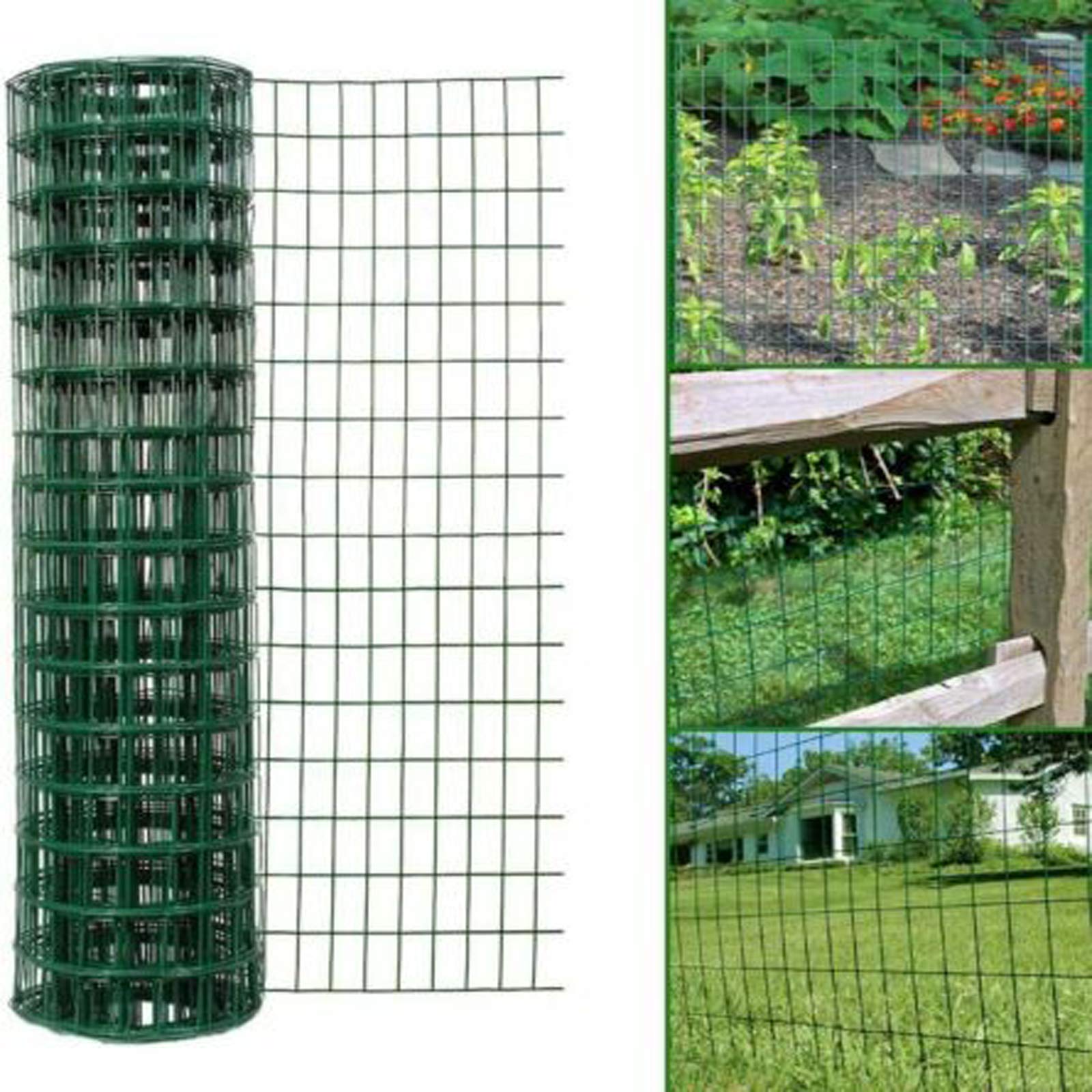 Plastic Coated Wire Fencing Premium Border Fencing For Garden