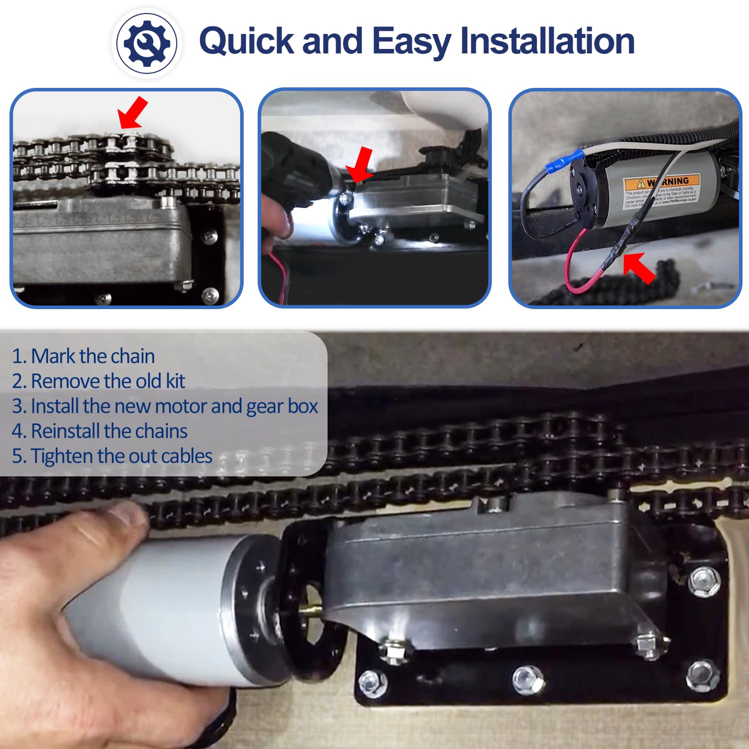 Snapklik.com : 225008 RV Slide Out Motor & Gear Housing Replacement For ...