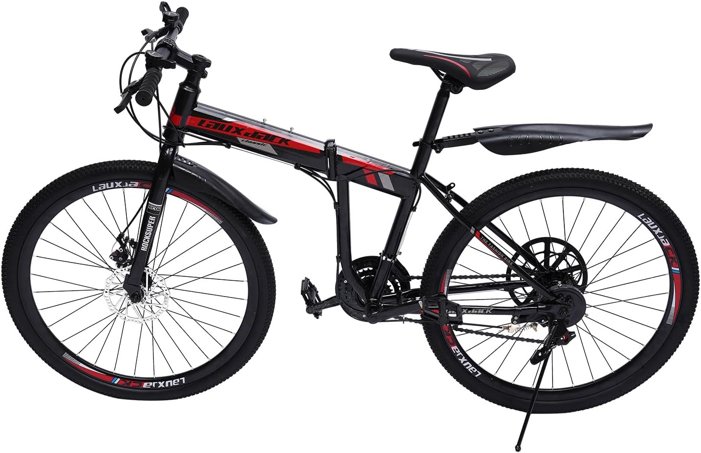 KEESUNG 26 Zoll Klapprad Fahrrad Mountainbike, 21 Gang MTB Mountainbike ...