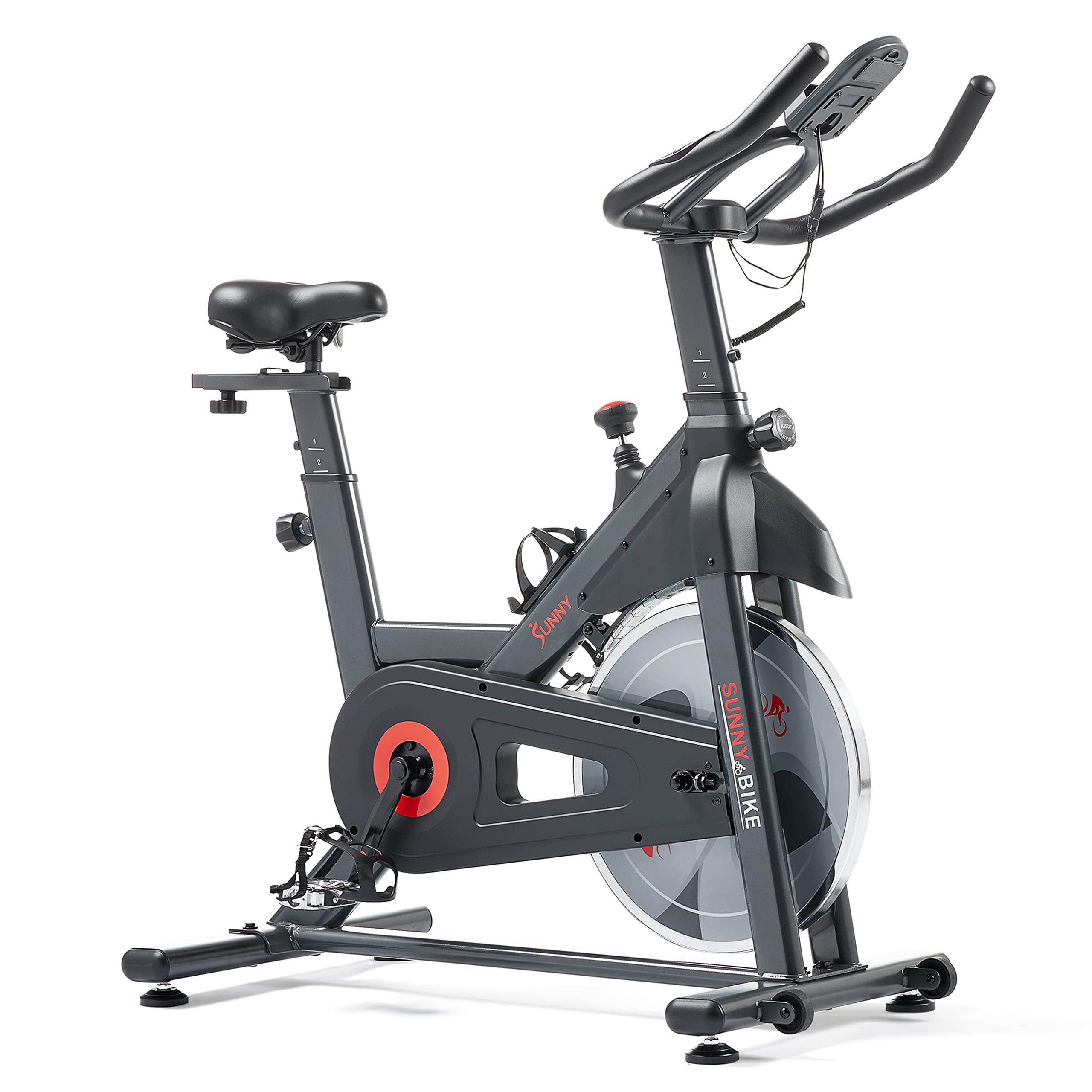 Sunny Health And Fitnessindoor Cycling Exercise Bike With 40 Lb ...