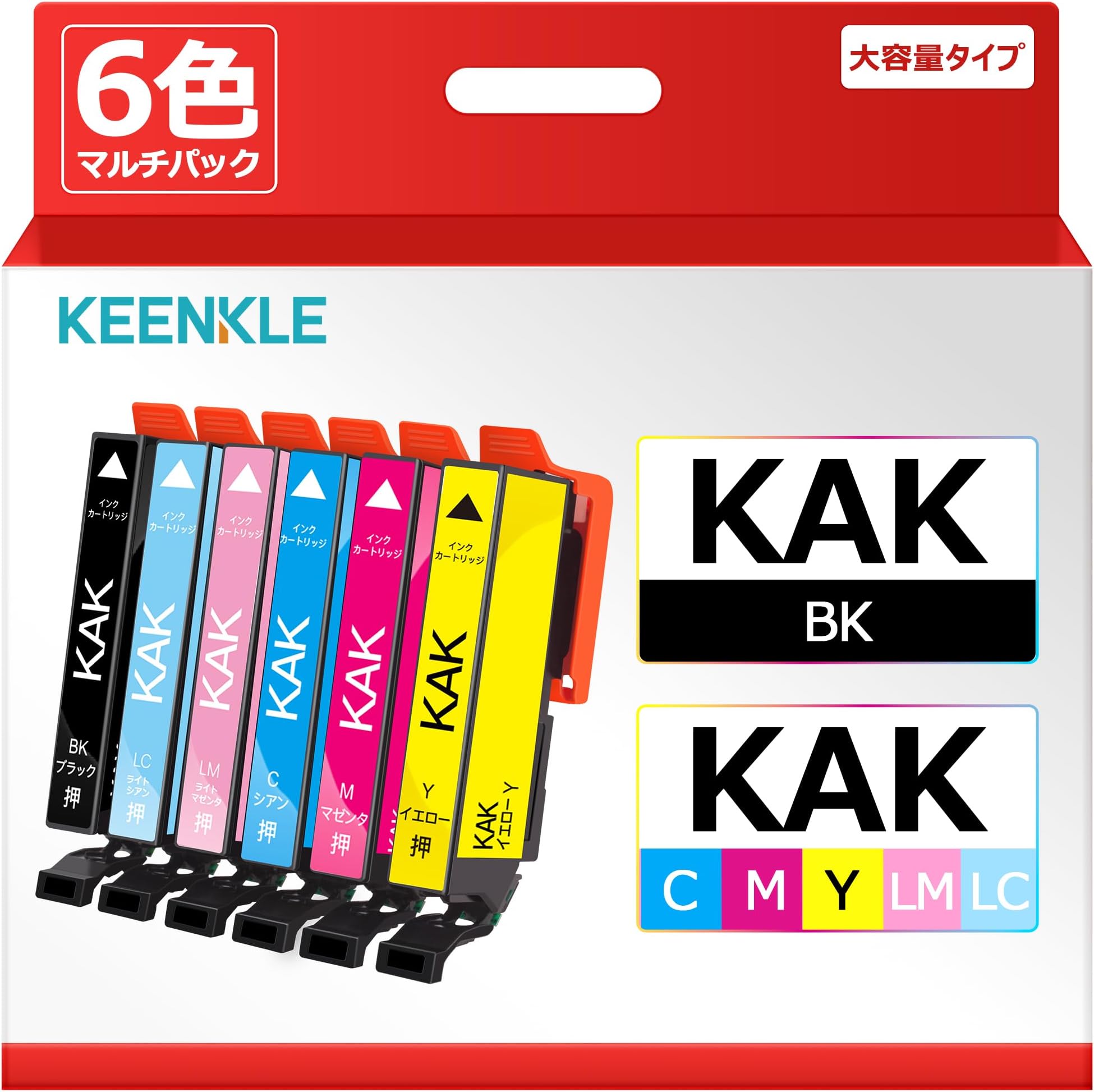 Amazon.co.jp: エプソン EPSON 純正インクカートリッジ KAK-BK カキゴオリ ブラック 3本セット : パソコン・周辺機器