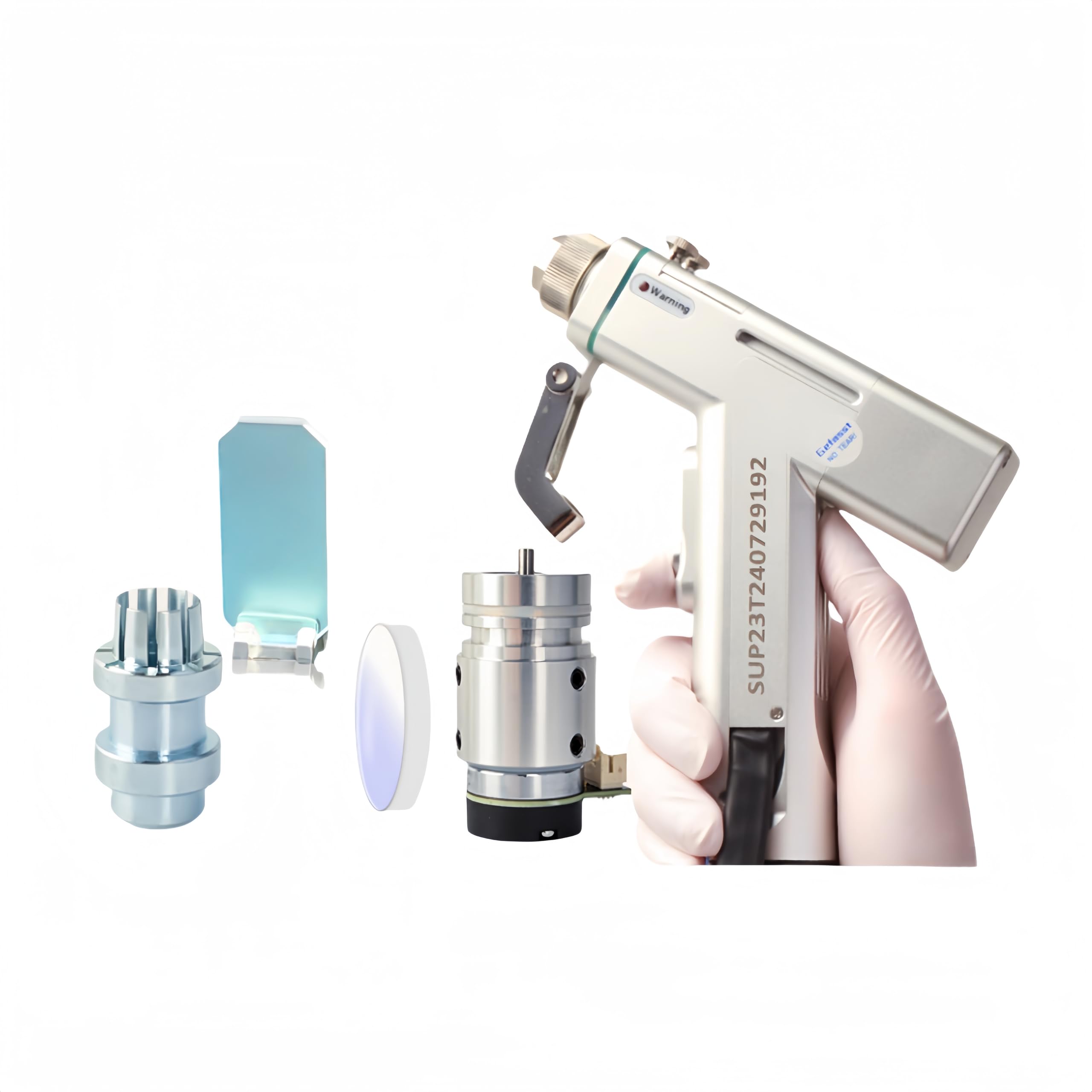 Amazon | DMK SUP 23T ハンドヘルド レーザー溶接ガン アクセサリレーザー溶接反射レンズ保護レンズ 、集束レンズ アセンブリ ...