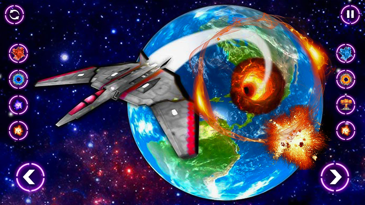 Planets Smasher World Destroy Earth Simulator: New Solar Smash ...
