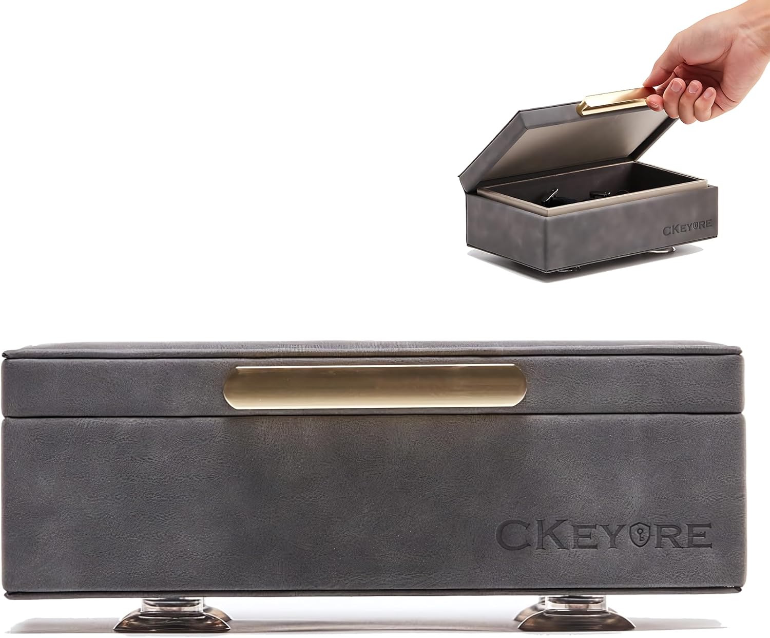 CKEYURE Key box | Faraday Box for Car Keys | Car Key Signal Blocker Box ...