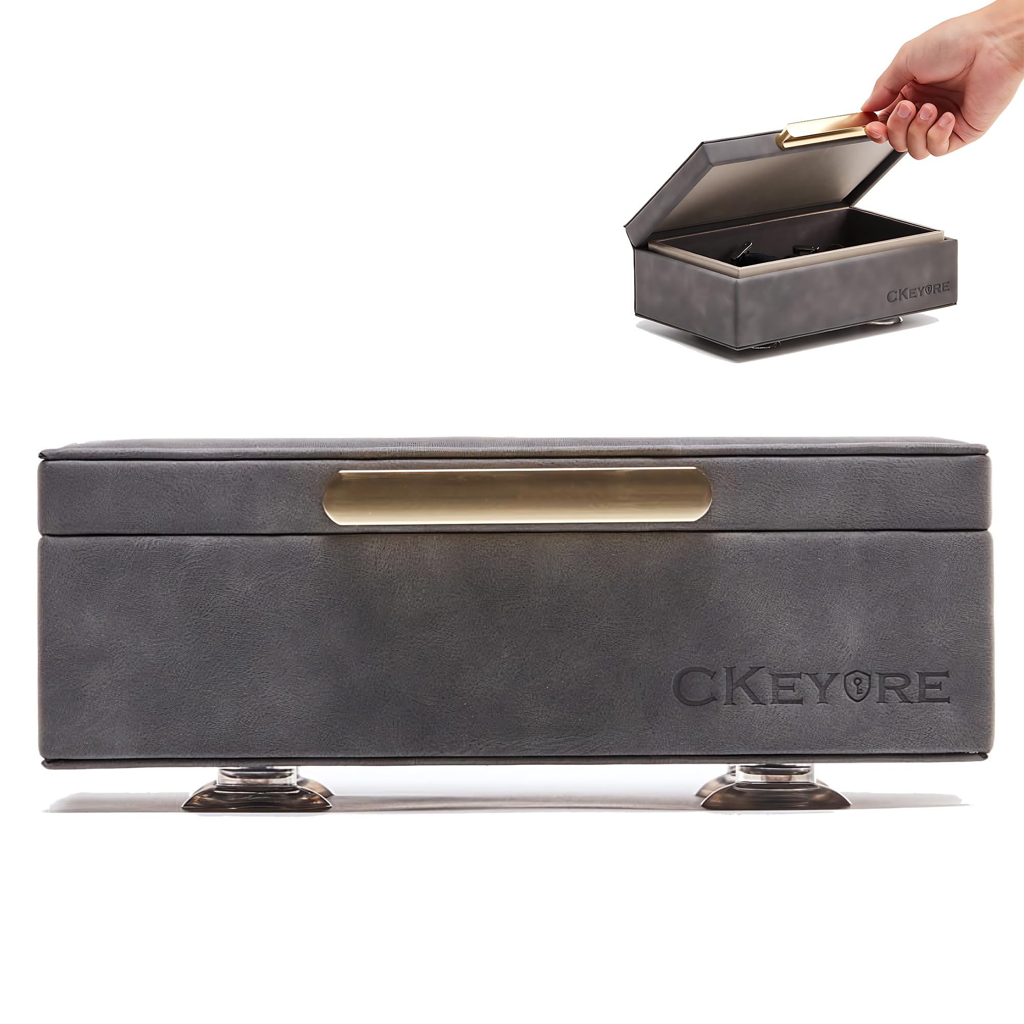 CKEYURE Key Box | Faraday Box for Car Keys | Car Key Signal Blocker Box ...