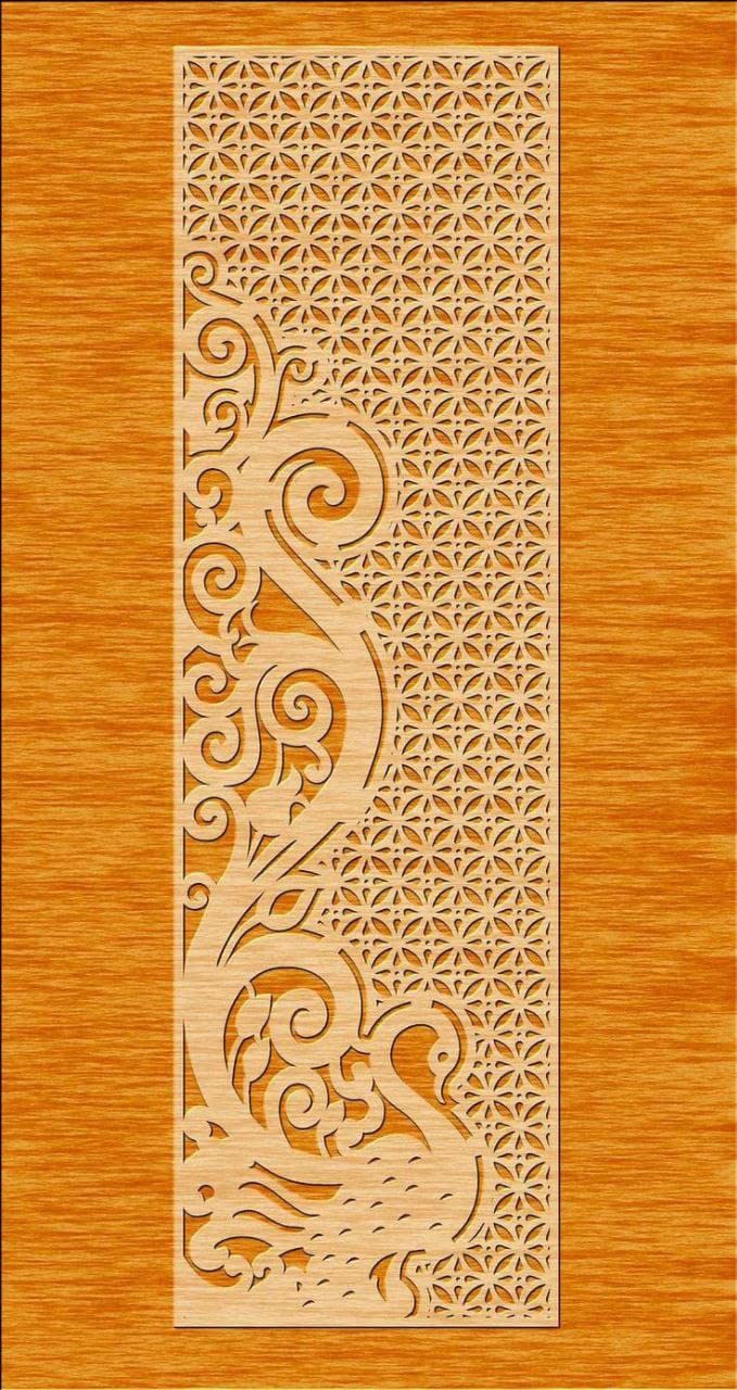 Shri Tirupati Sales Corporation Mdf Wood Wpc Jali Room Divider ...