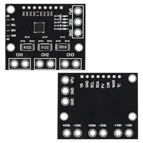 Snapklik.com : DIANN 2pcs I2C INA3221 Triple-Channel Shunt Current Voltage Monitor Sensor Re ...