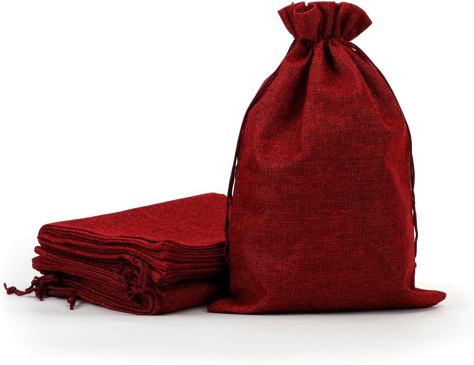 Amazon.com: Tapleap Burlap Bags with Drawstring, 12 x 16 inches (Lot of ...