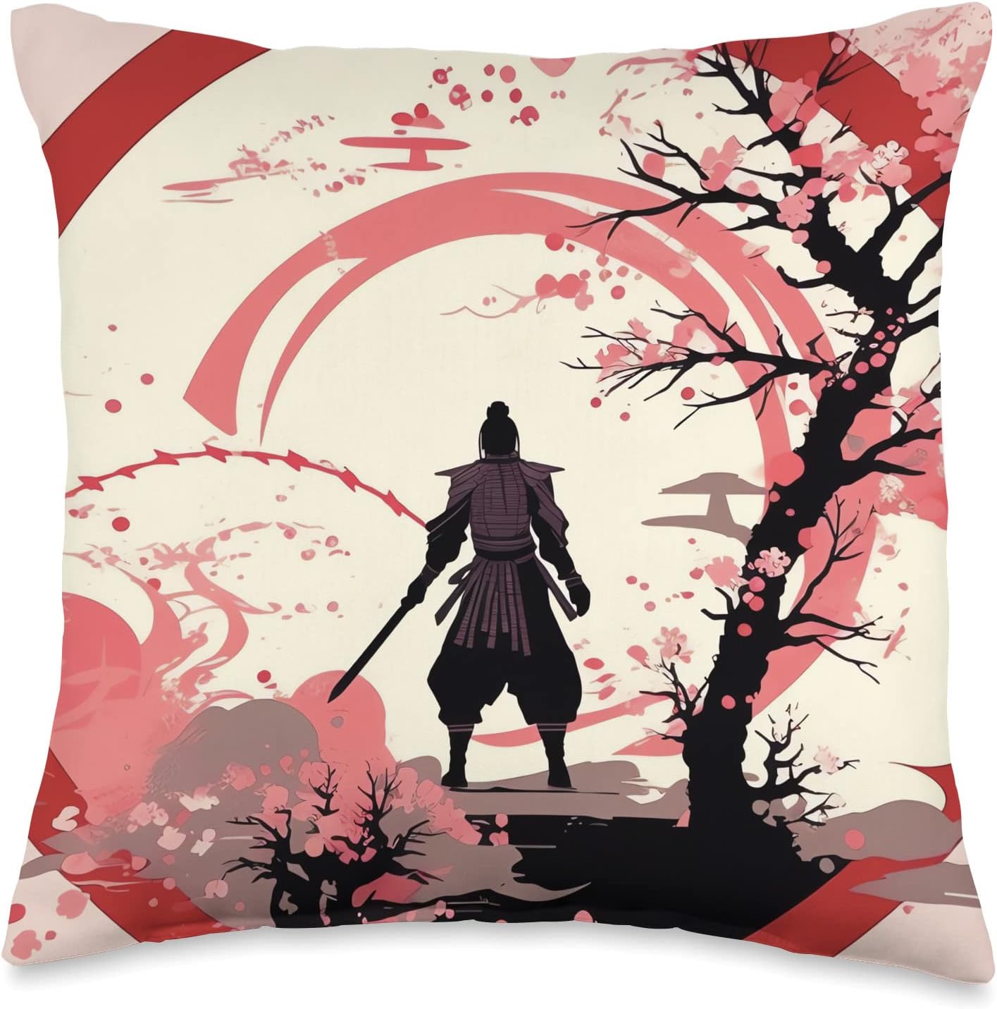 Amazon.com: Bushido Battle Pastel Art The Samurai Sakura Meditation ...