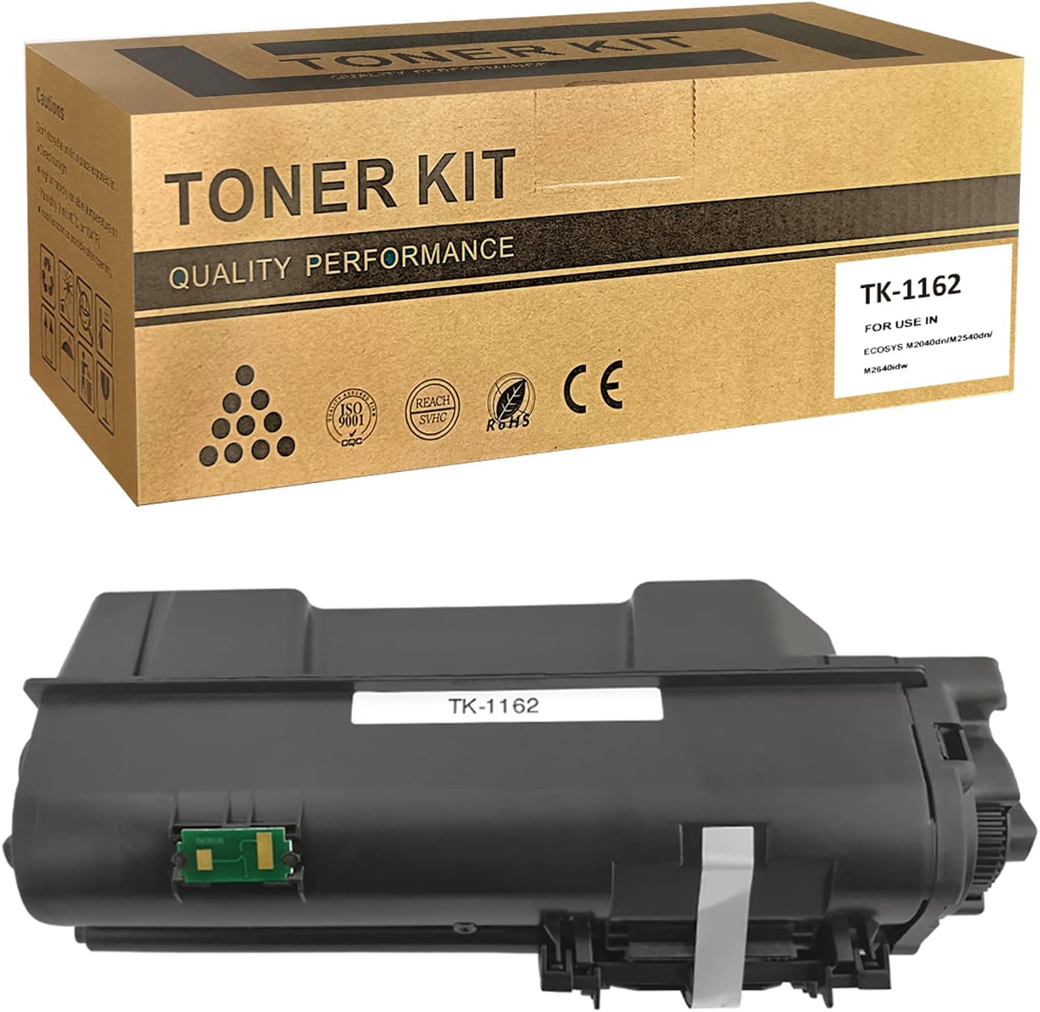 Amazon.com: VICTORSTAR Compatible Toner Cartridge TK1162 / TK-1162 ...