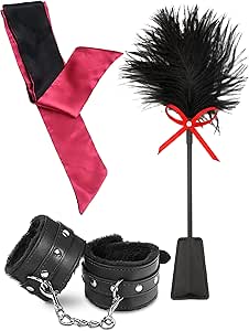 Amazon.com: Couple Handcuffs for Grownups Bedroom, 59" Adjustable Satin ...