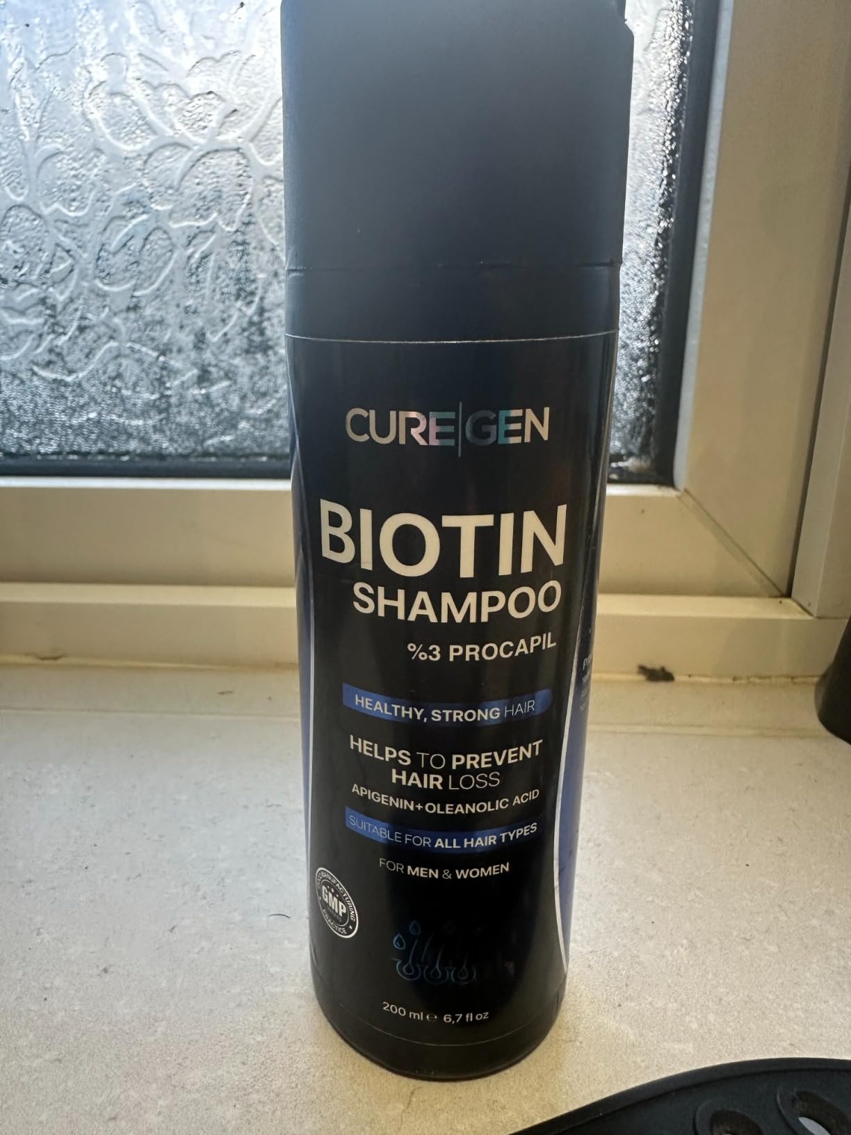 Curegen Biotin Shampoo for Hair Growth and Thinning Hair – Thickening ...