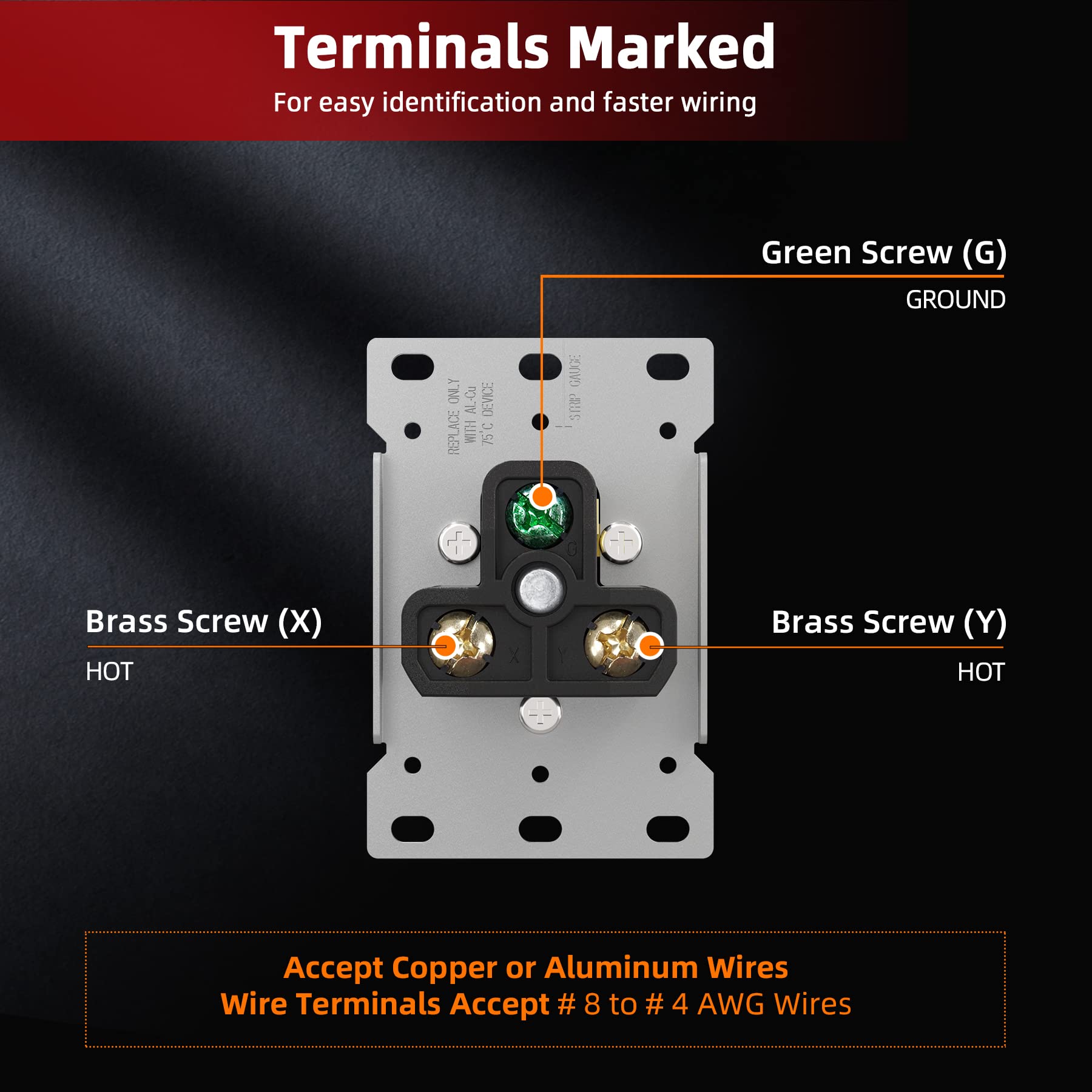 Snapklik.com : NEMA 6-50R Receptacle 50A 250V Female Outlet 50 Amp 250 ...