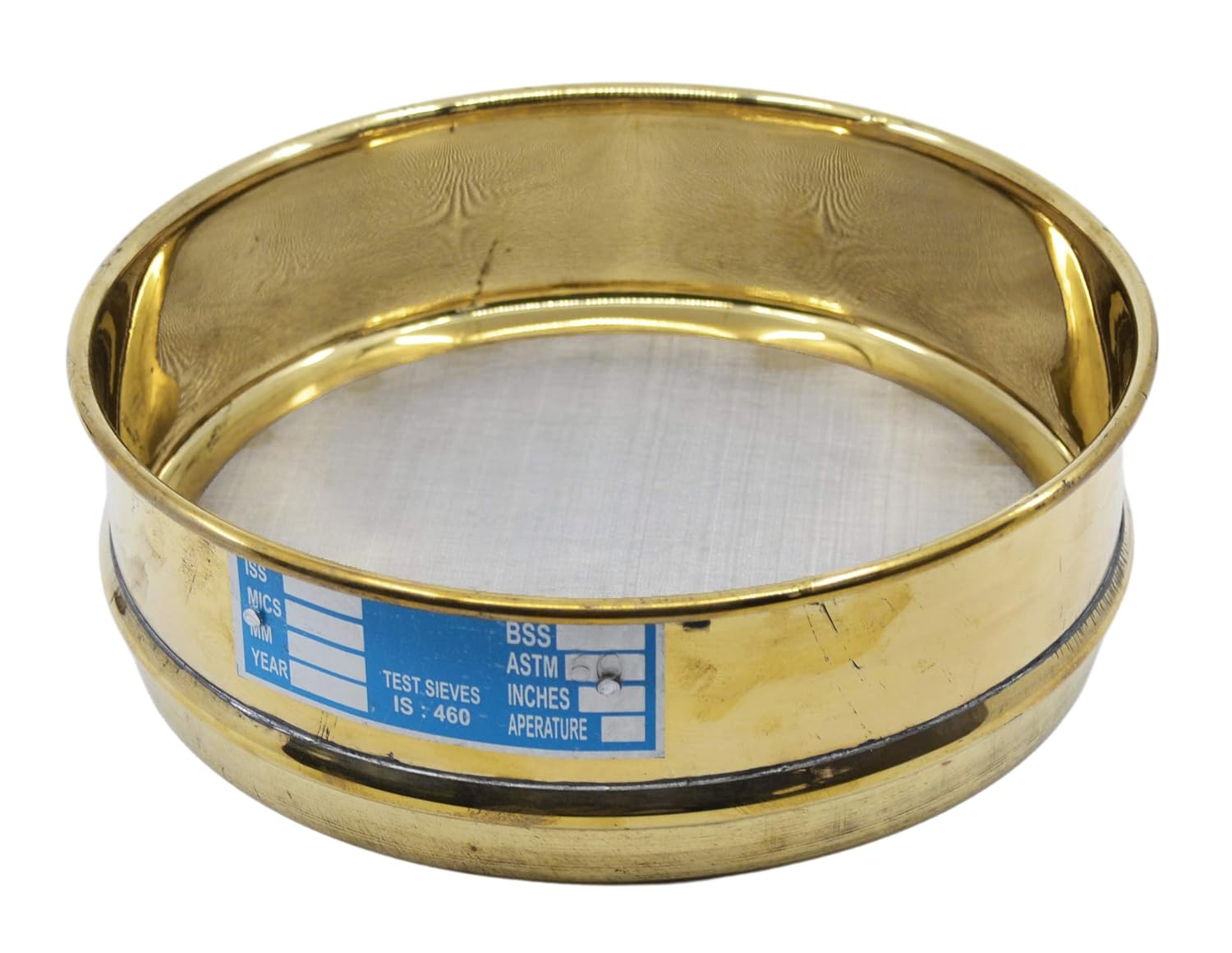 Buy Test Sieve, 8 Inch - Full Height - ASTM No. 60 250µm - Brass Frame ...