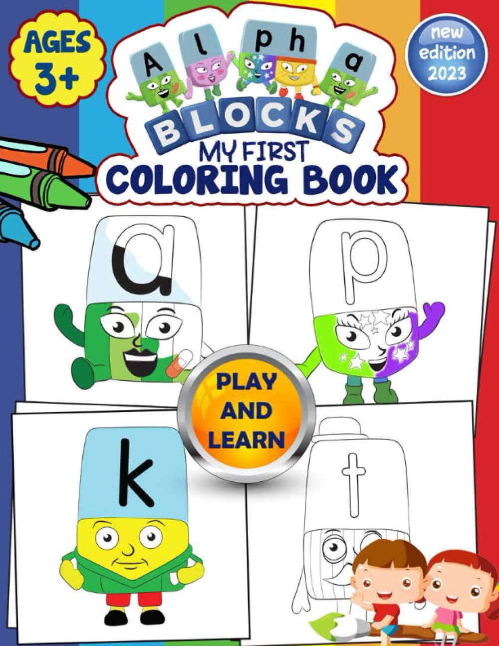My First Alphabet Coloring Book Color And Learn The Alphabet ...