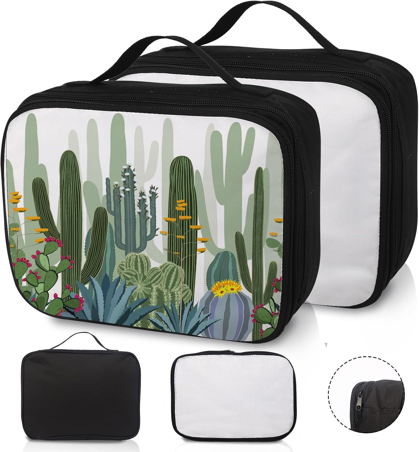 Amazon.com: 2pcs Sublimation Blanks Makeup Bag,Sublimation Blanks ...