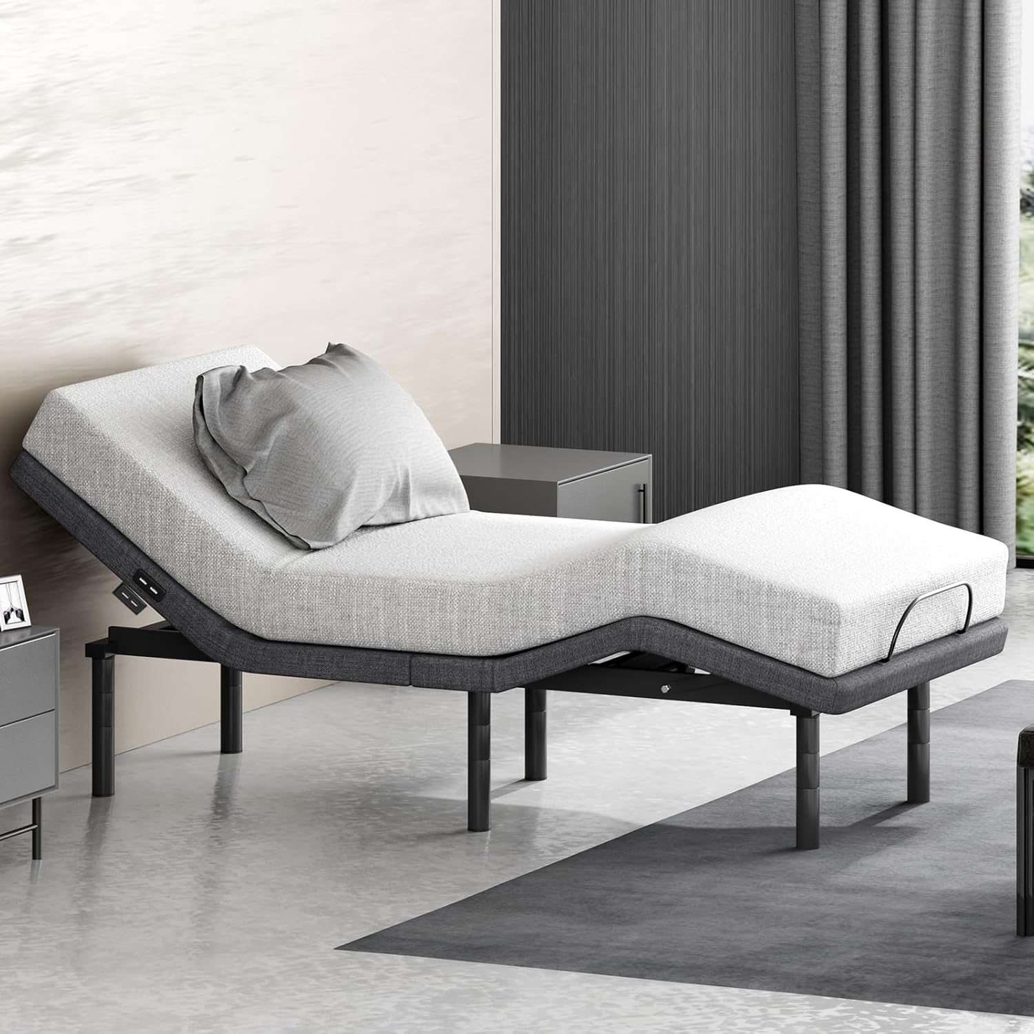 Amazon.com: SogesSleep Adjustable Bed Base Electric Bed Base ...