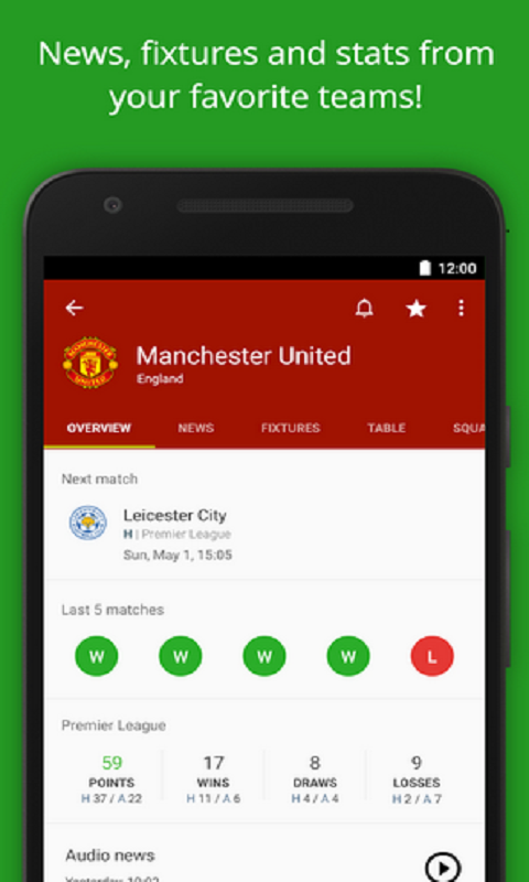 Soccer Score Monitor - App on the Amazon Appstore