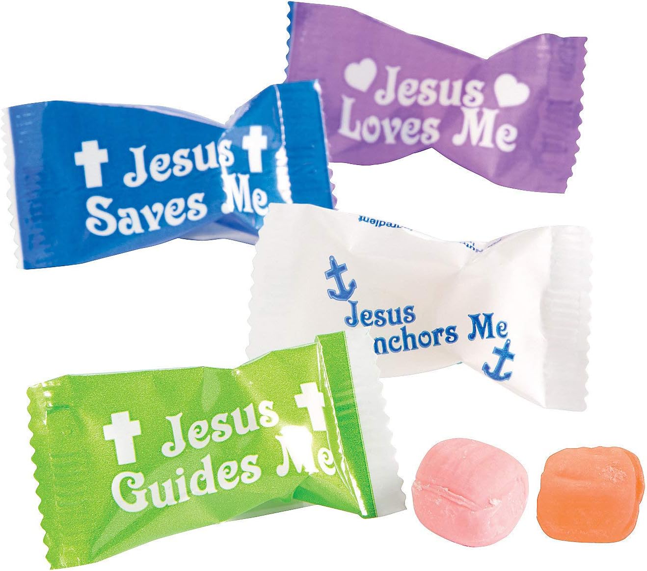 Amazon.com : The Dreidel Company Bible Verses Buttermints, Mint Candies ...