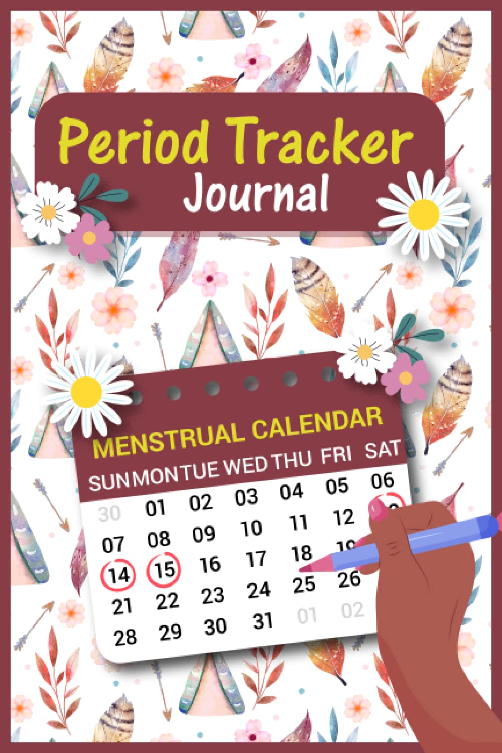Period Tracker Journal: Menstrual cycle management system for girls ...