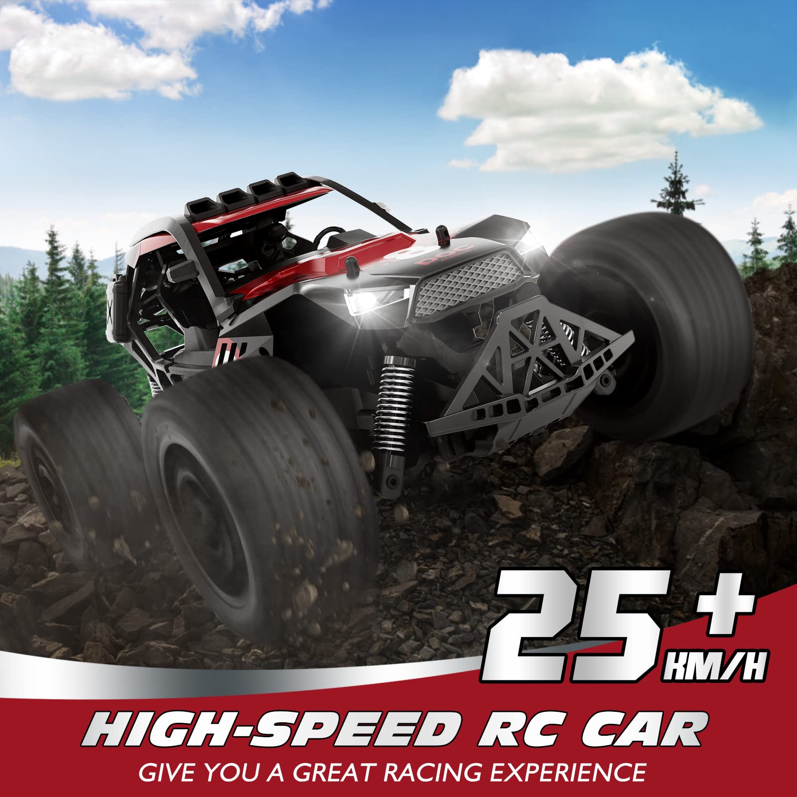 Buy Tecnock 1:14 Scale RC Car Remote Control Car,2WD High Speed 25 Km/h ...