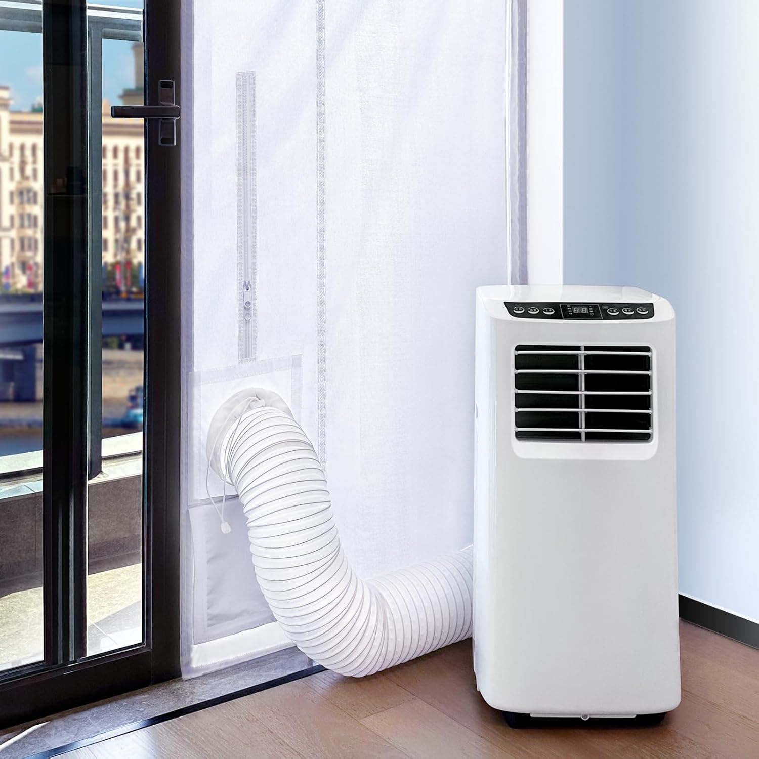 Amazon.com: Loviga Portable AC Window Vent Kit for Sliding Door, 100% ...