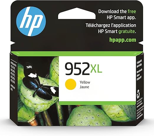 Original HP 952XL Yellow High-yield Ink Cartridge | Works with HP ...