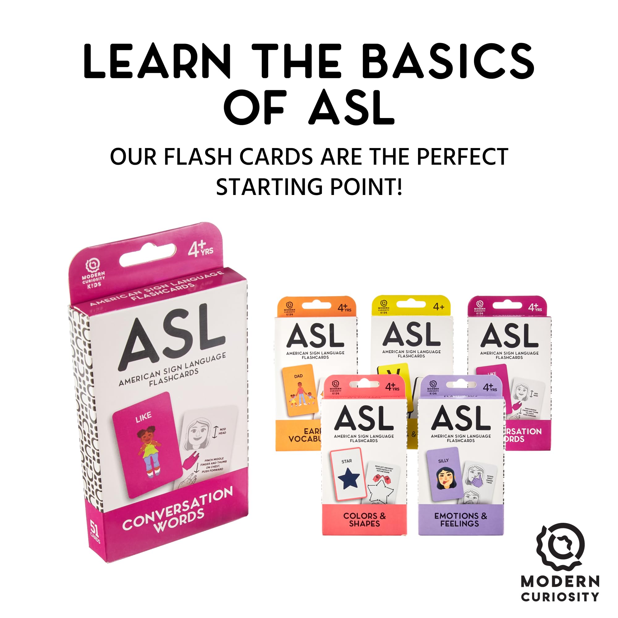 Baby Flash Cards CHEFAN ASL Flash Cards,American Sign Language Flash ...