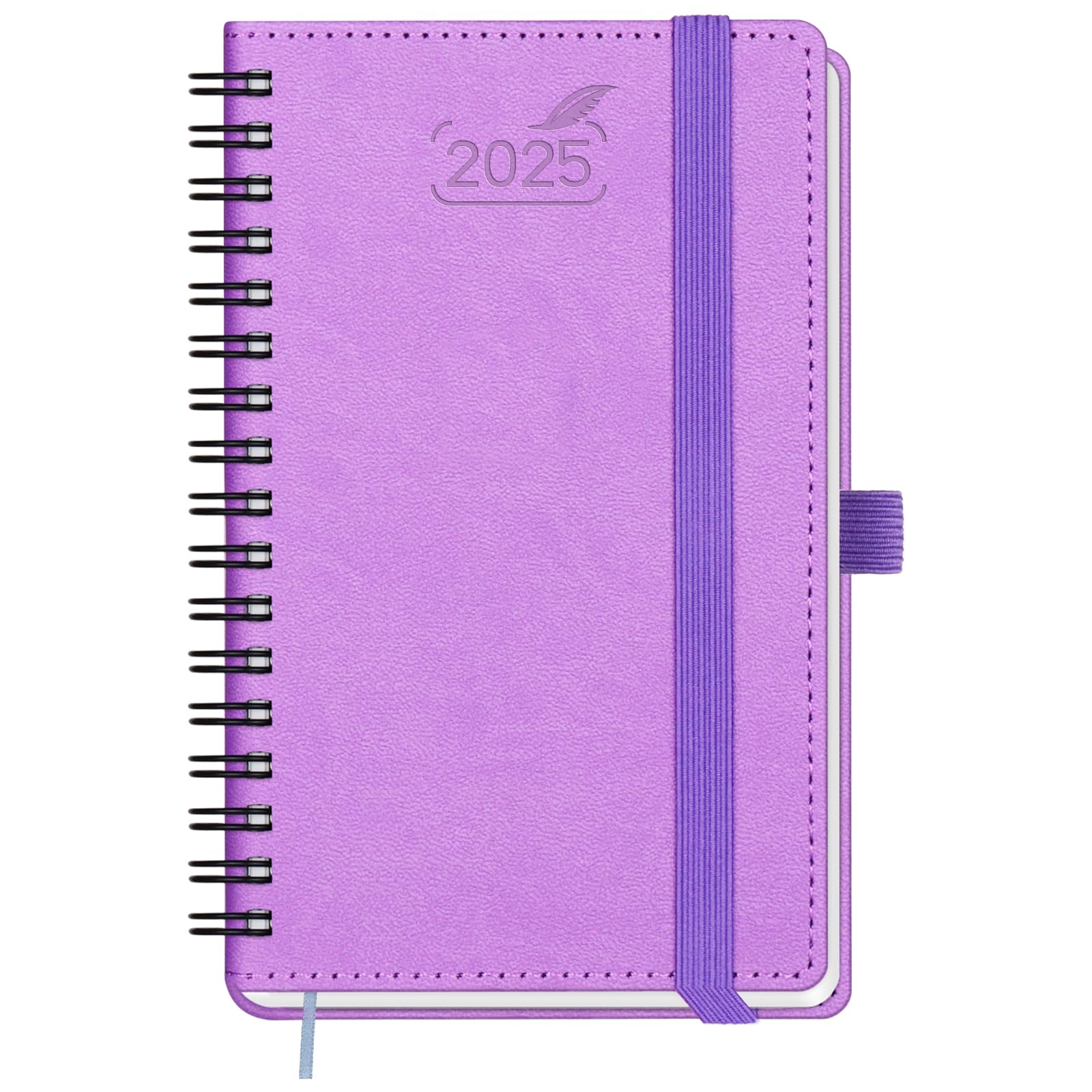 BEZEND Pocket Calendar 2025 for Purse Spiral Bound 3.5" x 6", 2025 ...