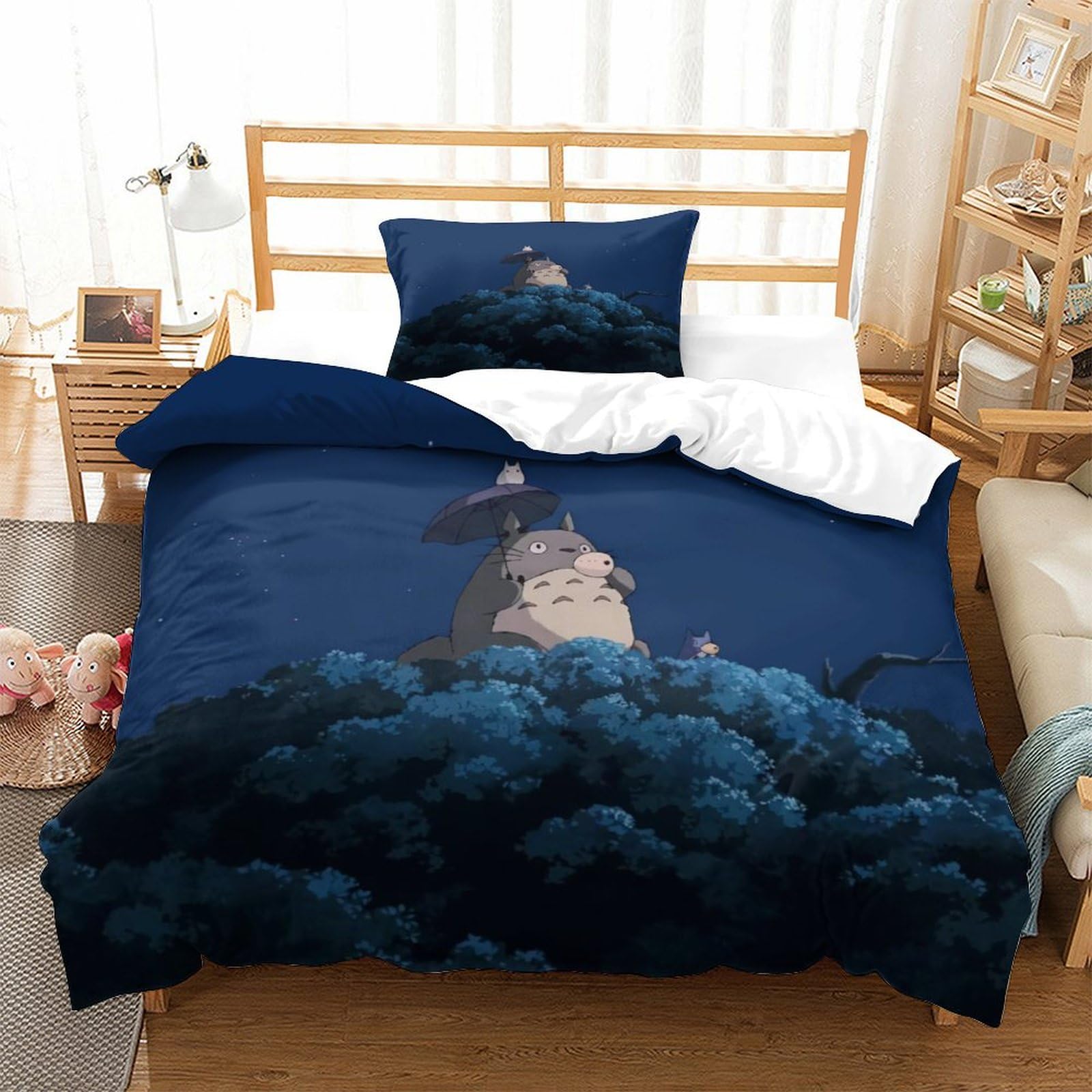Totoro Bedspread Studio Ghibli Releases New Totoro And Jiji Blankets
