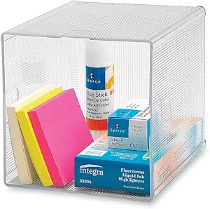 Amazon.com : Rubbermaid Spacemaker Cube Supplies Organizer, Plastic, 12 ...